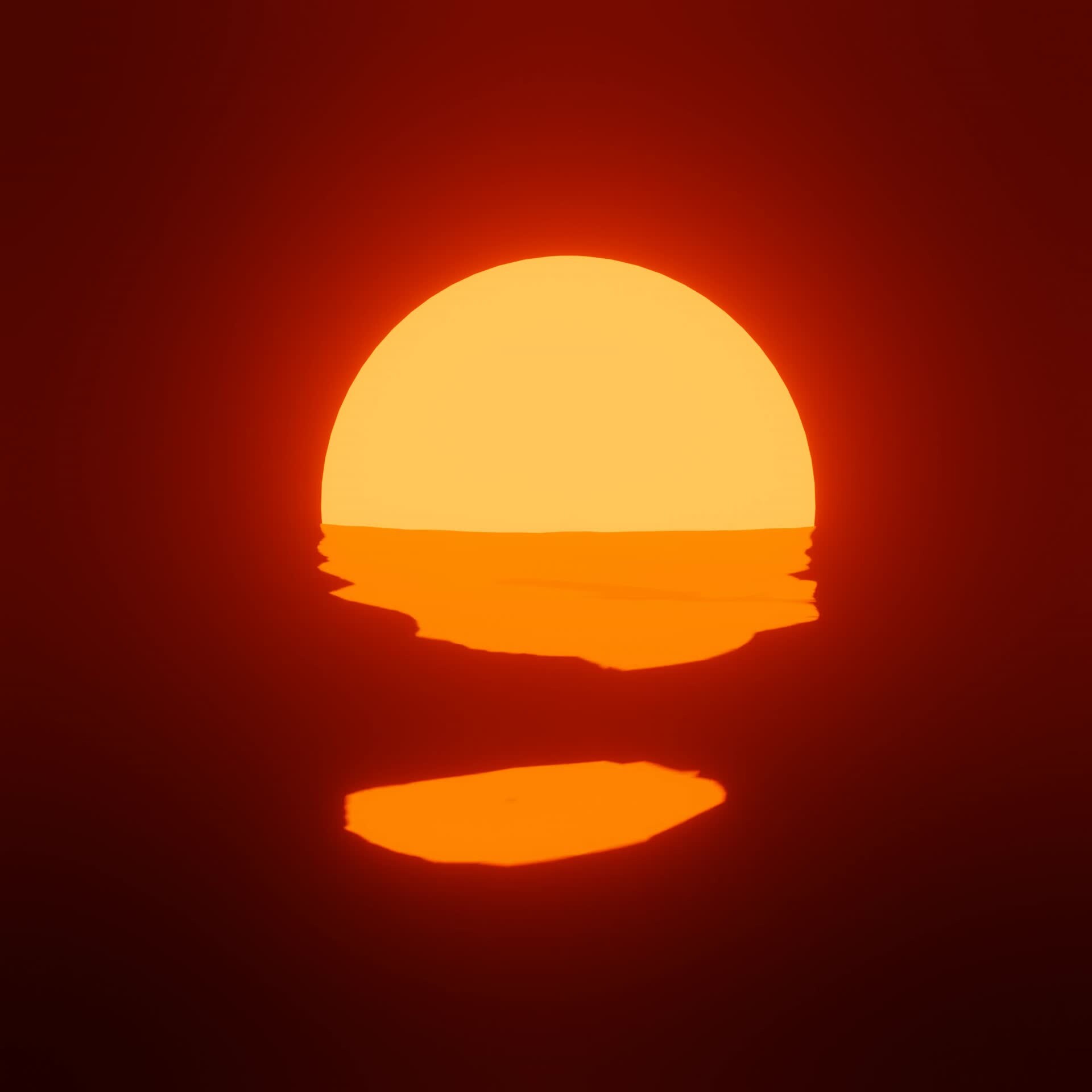 ArtStation - Sunset in motion