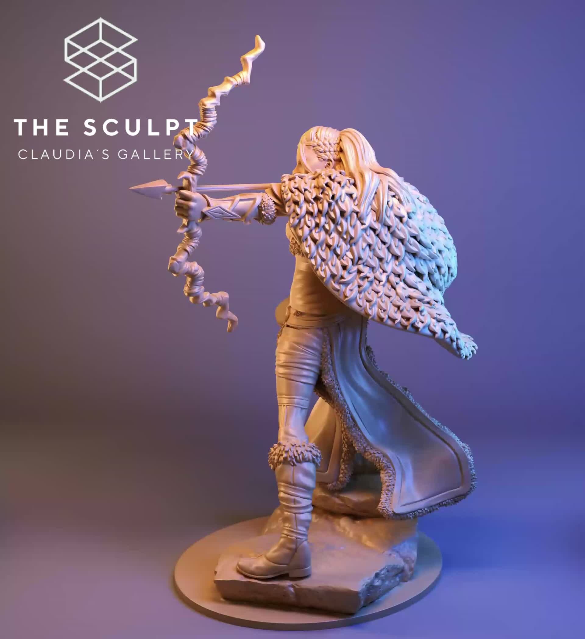 ArtStation - Skadi, Norse Goddes