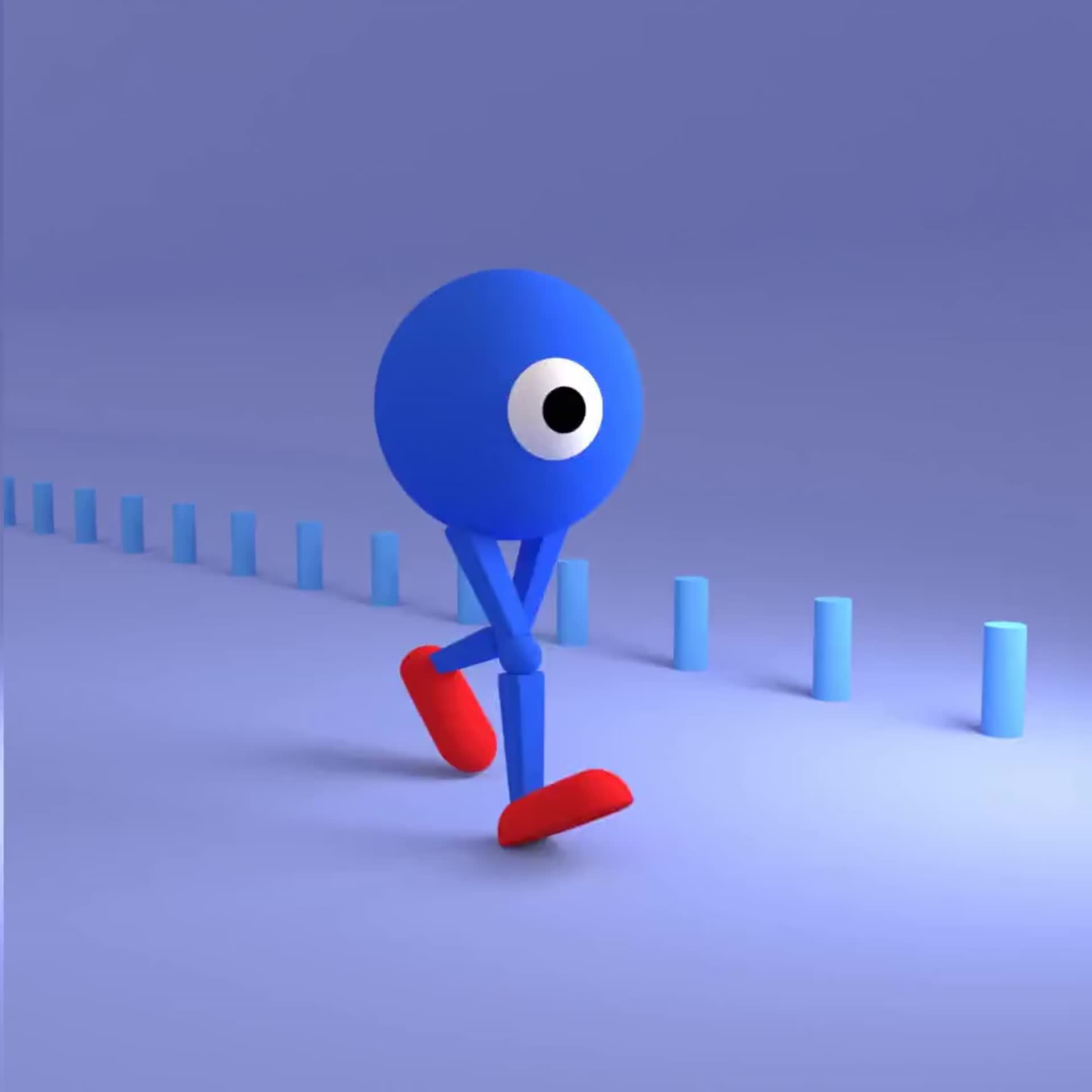 ArtStation - 3D Blender Walk Cycle