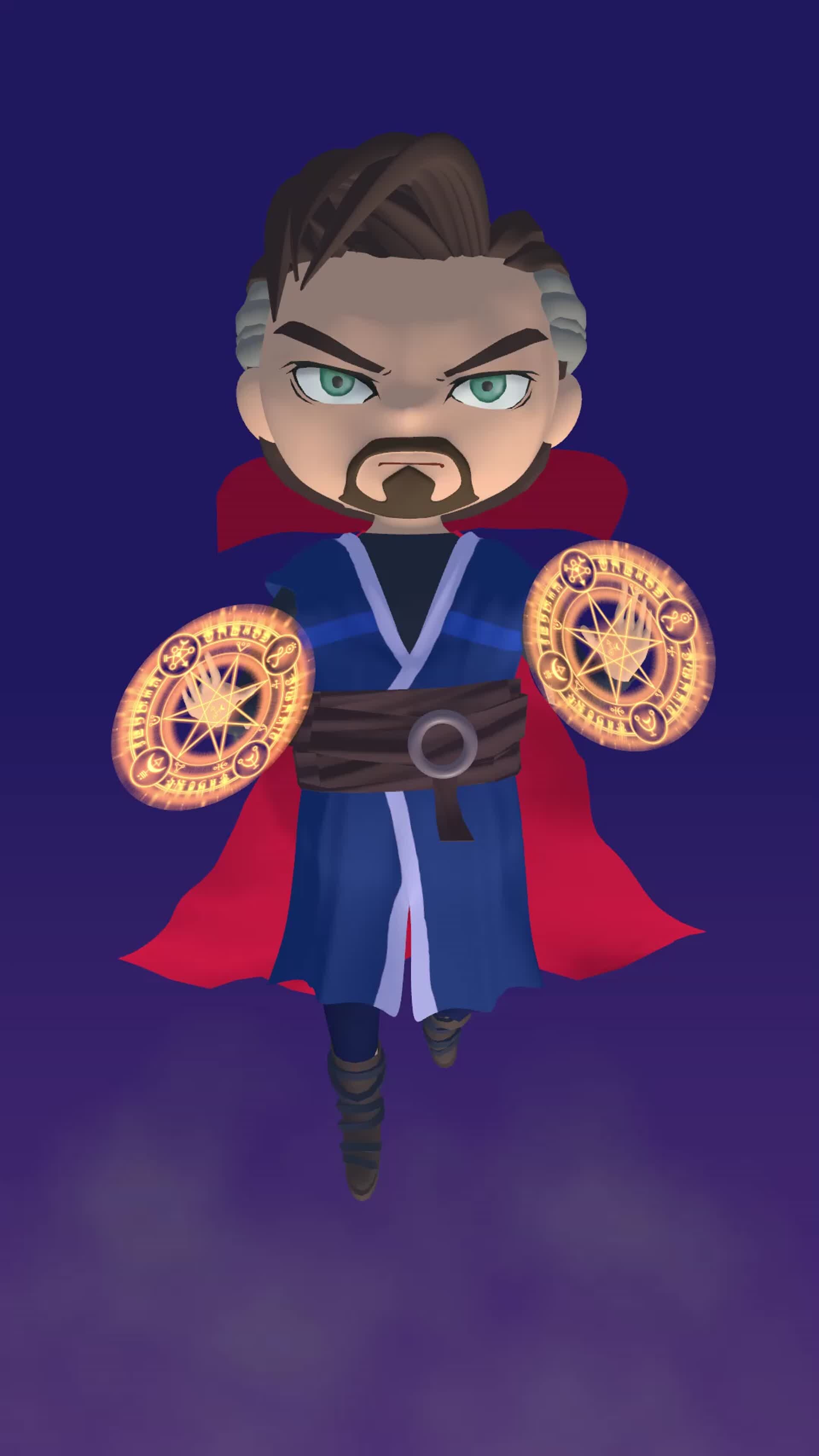 ArtStation - Chibi Doctor Strange 3D