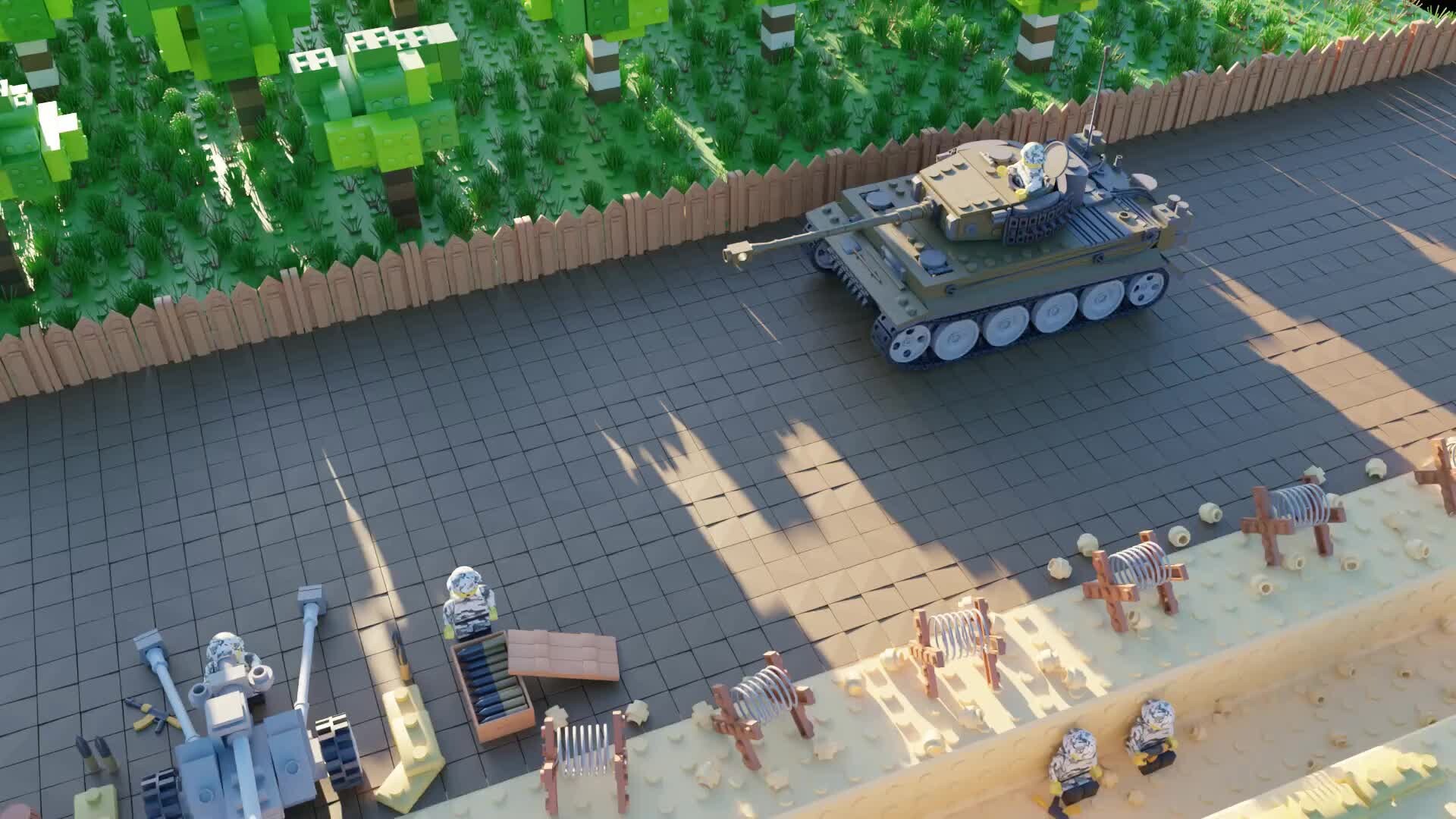 ArtStation - Lego WW2 Animation