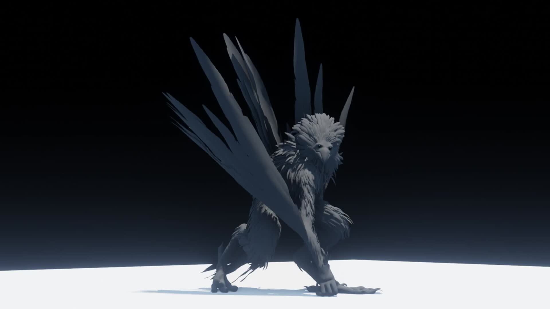 ArtStation - Crow turnaround