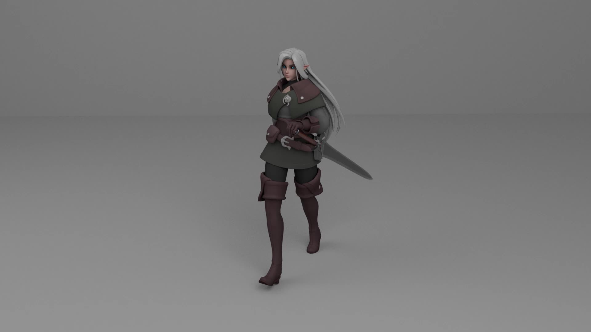 ArtStation - Sheathed Sword Cycles