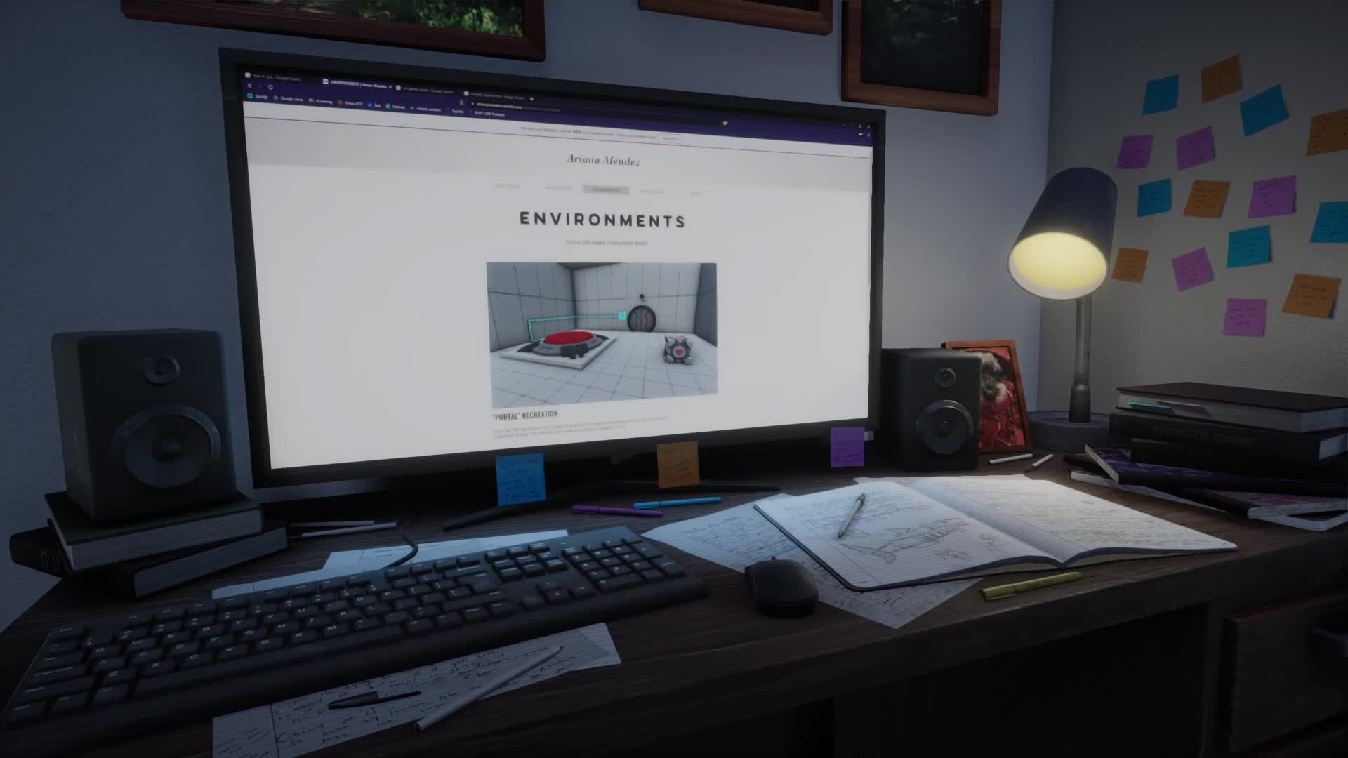 ArtStation - Study Desk