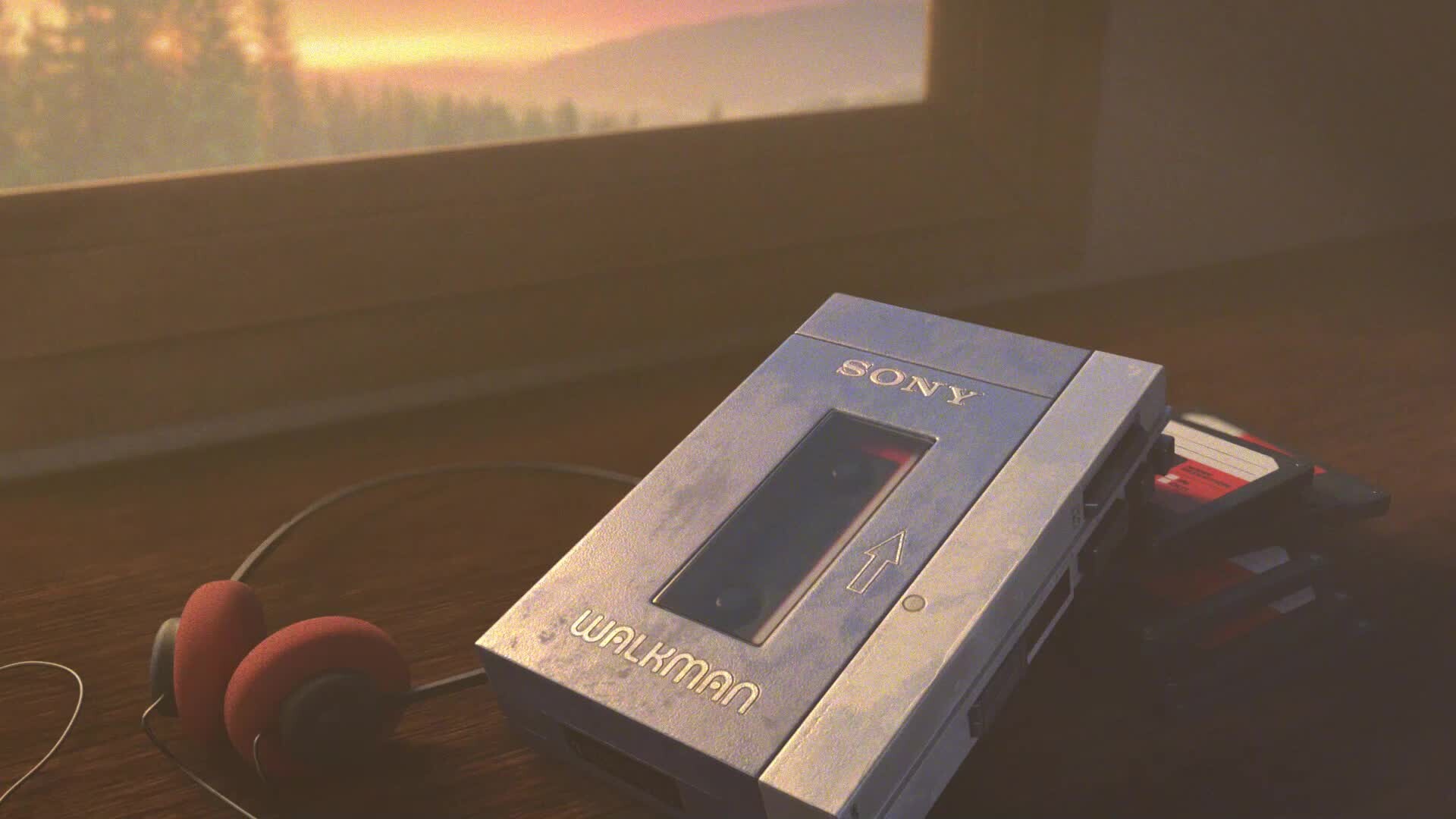 ArtStation - 80's Walkman