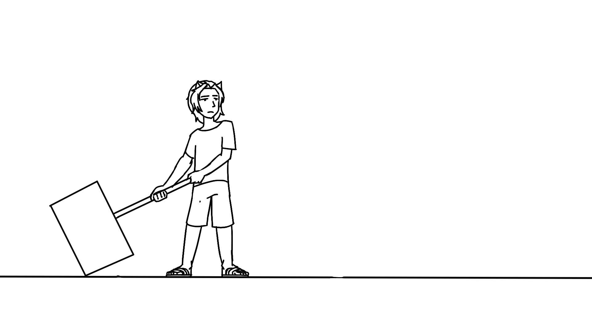 ArtStation - Hammer swing exercise