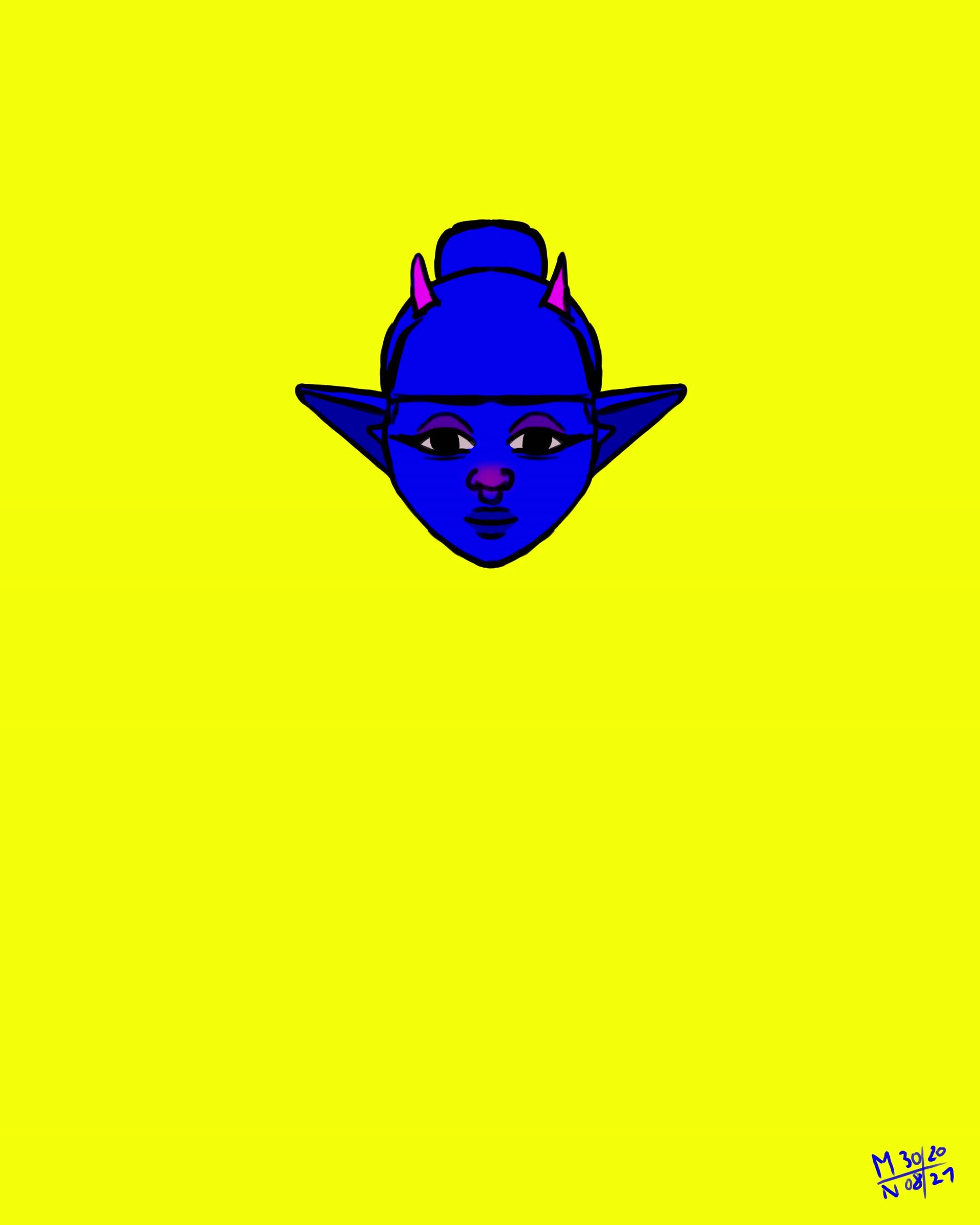 ArtStation - bouncing head , 2D animation