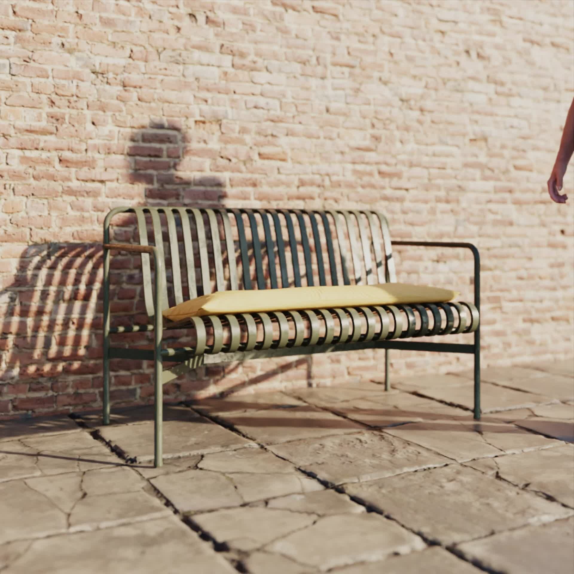 ArtStation - Metallic bench