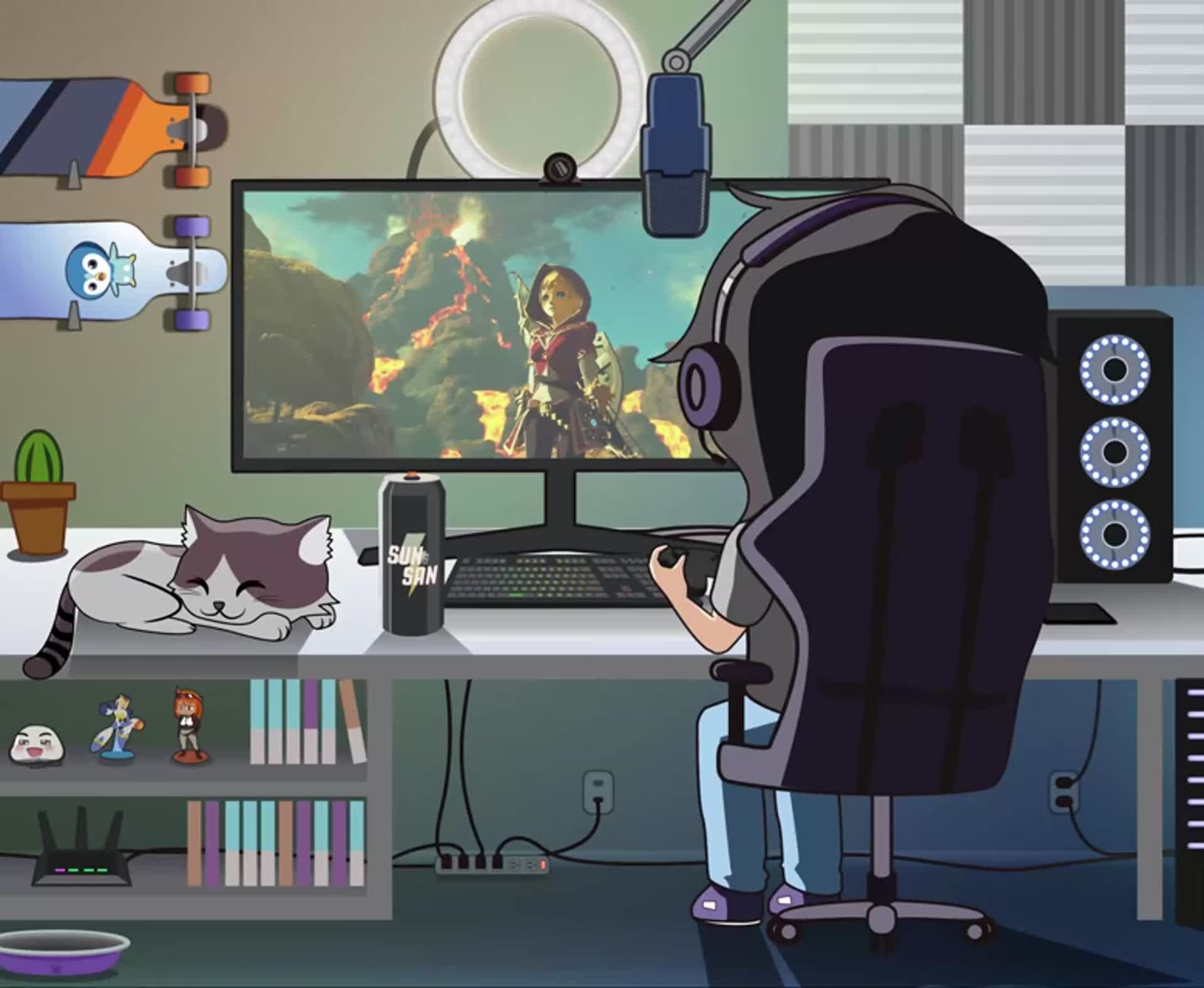 ArtStation - Computer Room