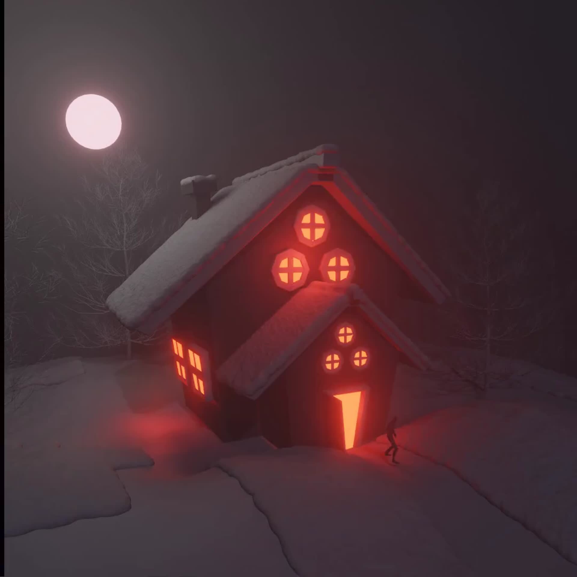 ArtStation - nightmare house