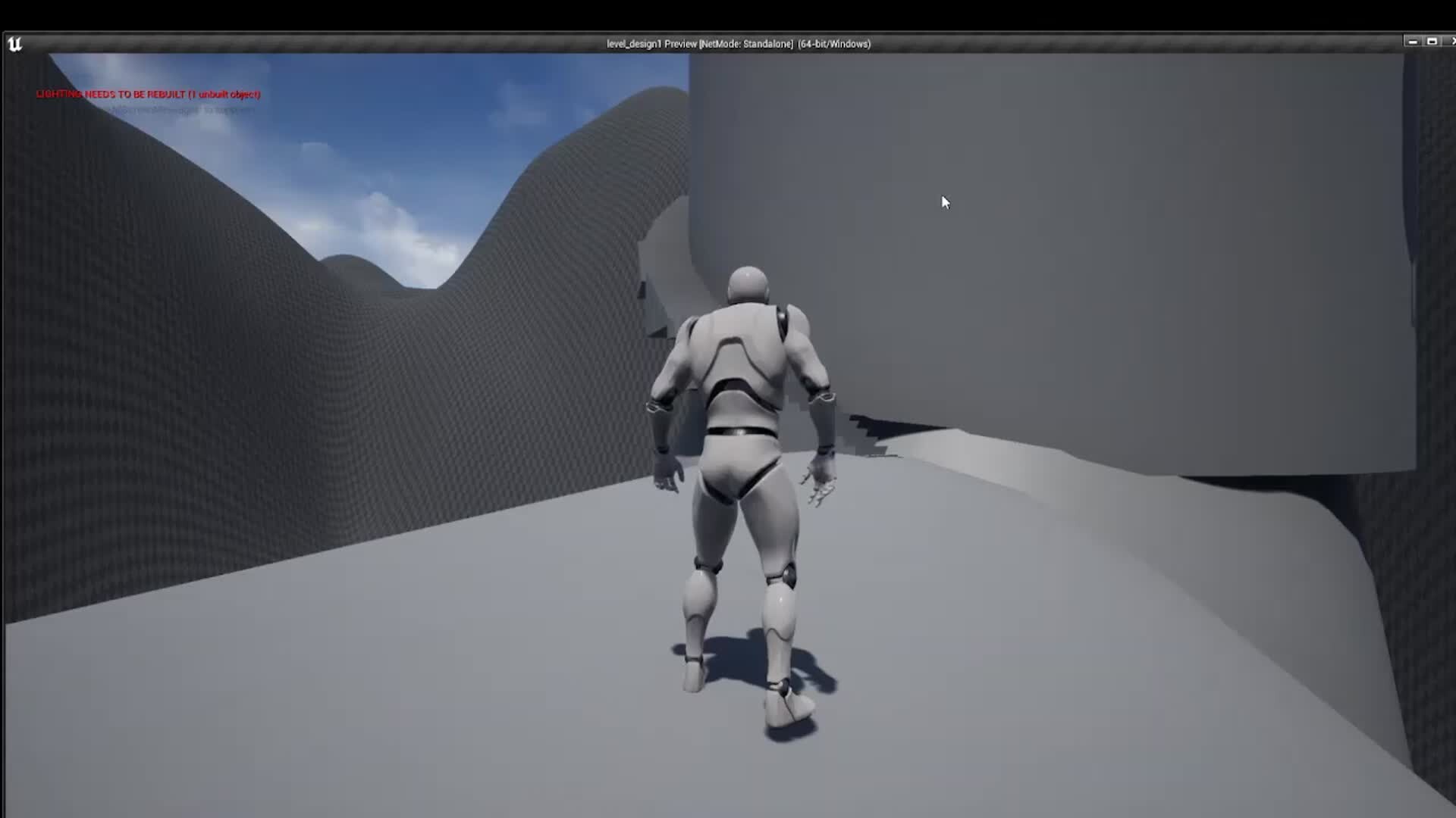 ArtStation - "Fallen God" BlockMesh Level
