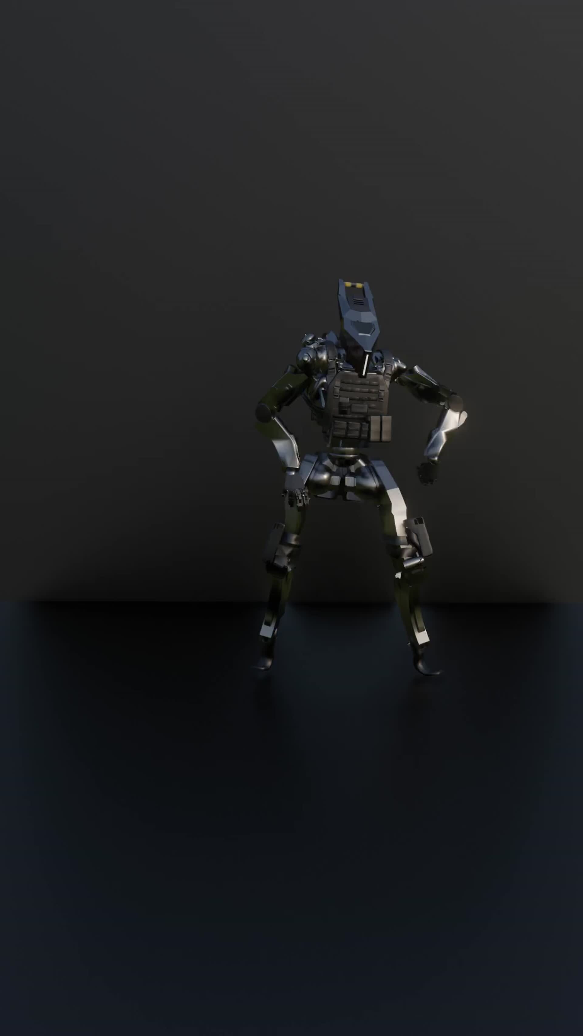 ArtStation - 3d realistic robot character