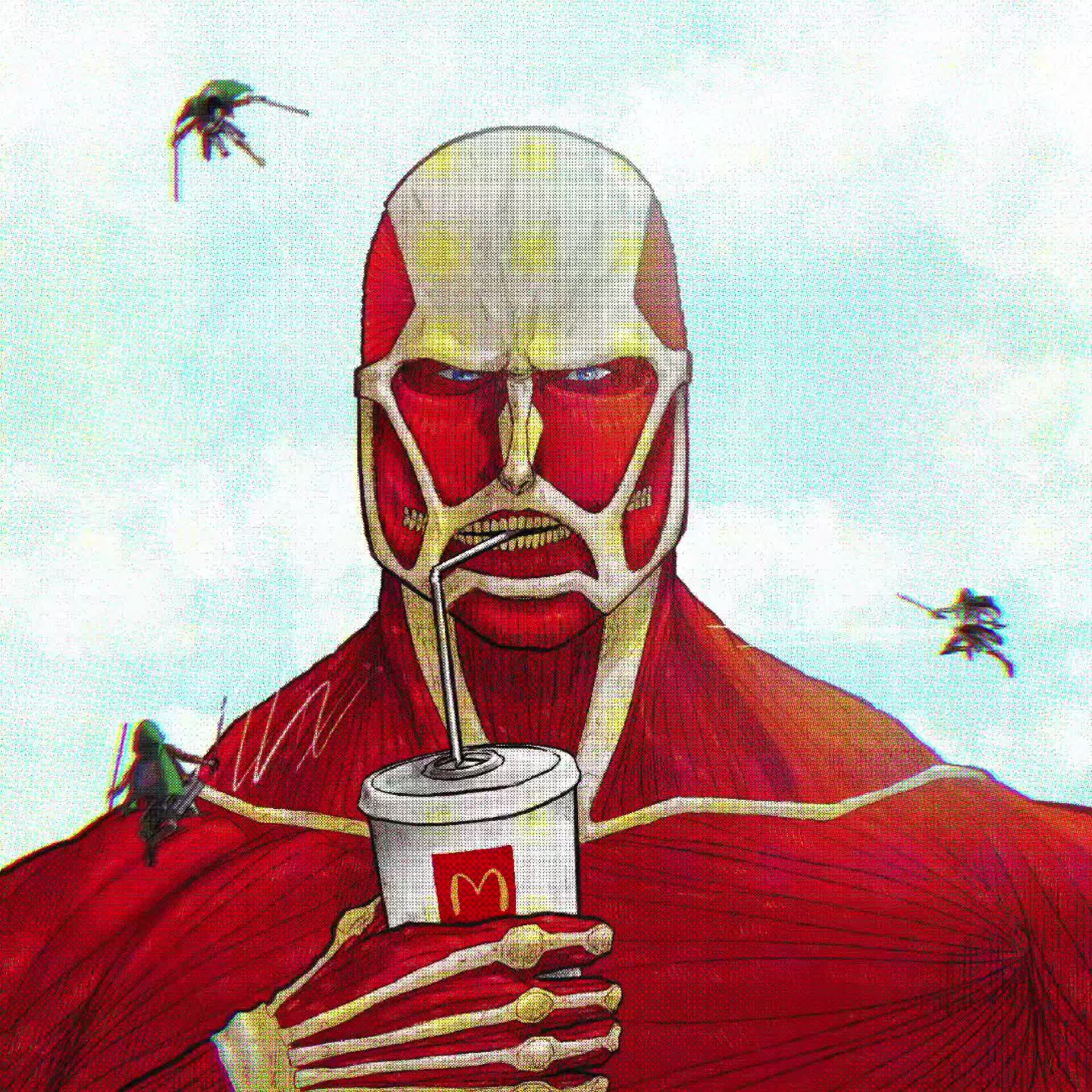 ArtStation - Colossal Titan Drawing Process