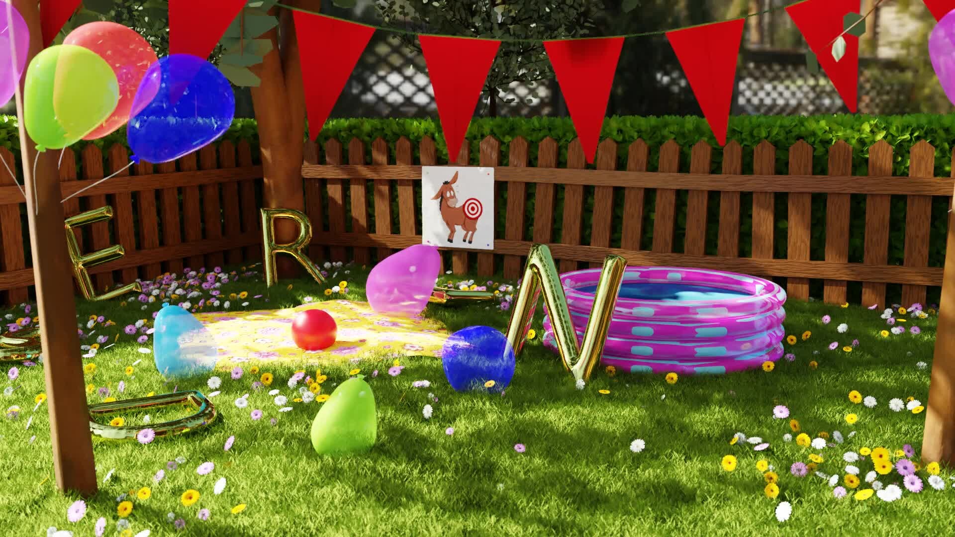 ArtStation - Backyard Garden