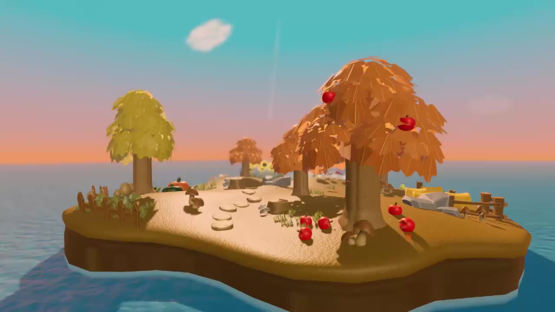 ArtStation - Island fall, Unity URP.