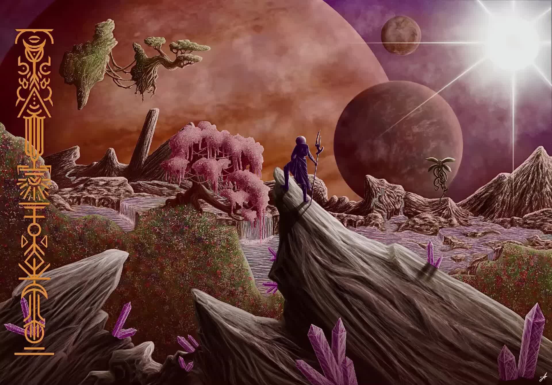 ArtStation - Cosmic Landscape