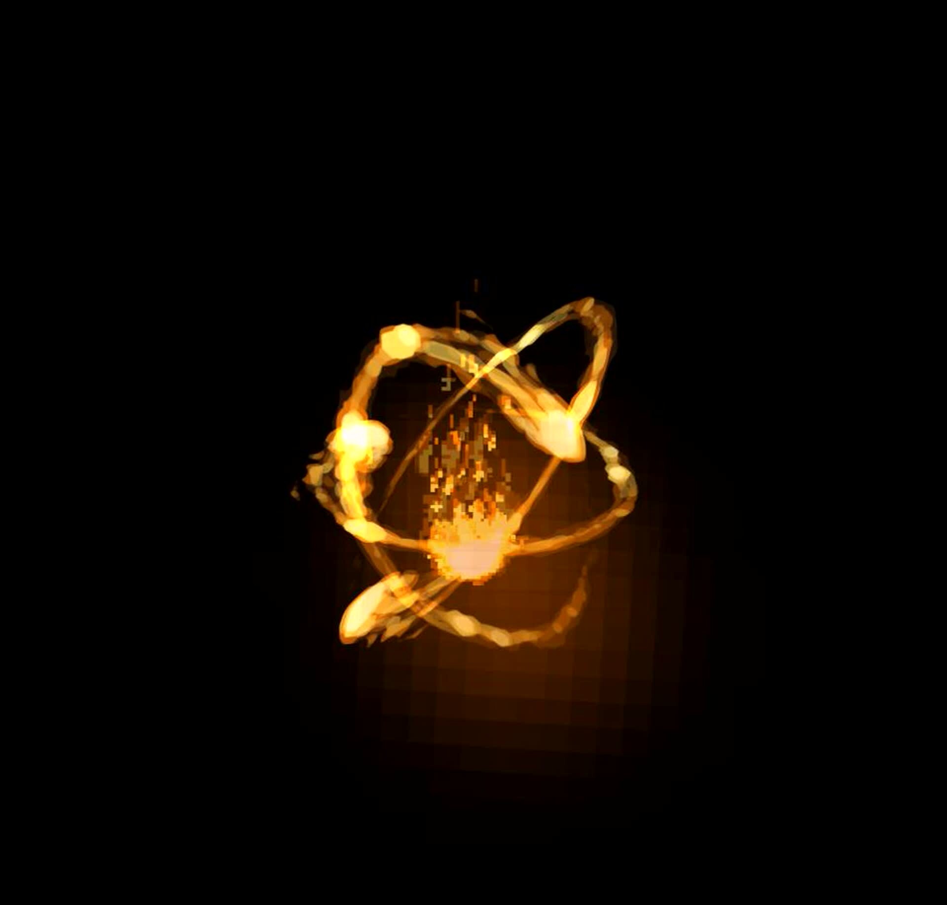 ArtStation - fire_circle Spine 2D animation