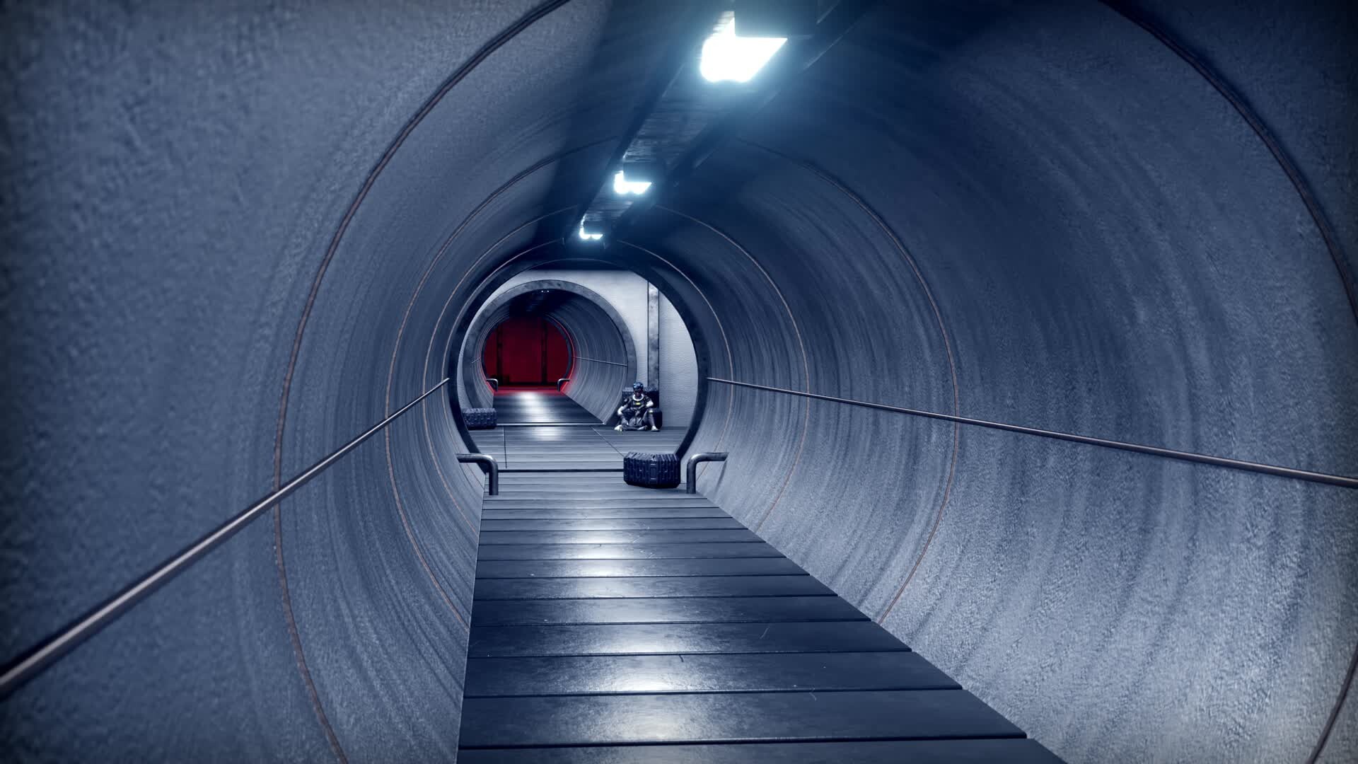 ArtStation - Sci-fi Tunnel Concept Piece