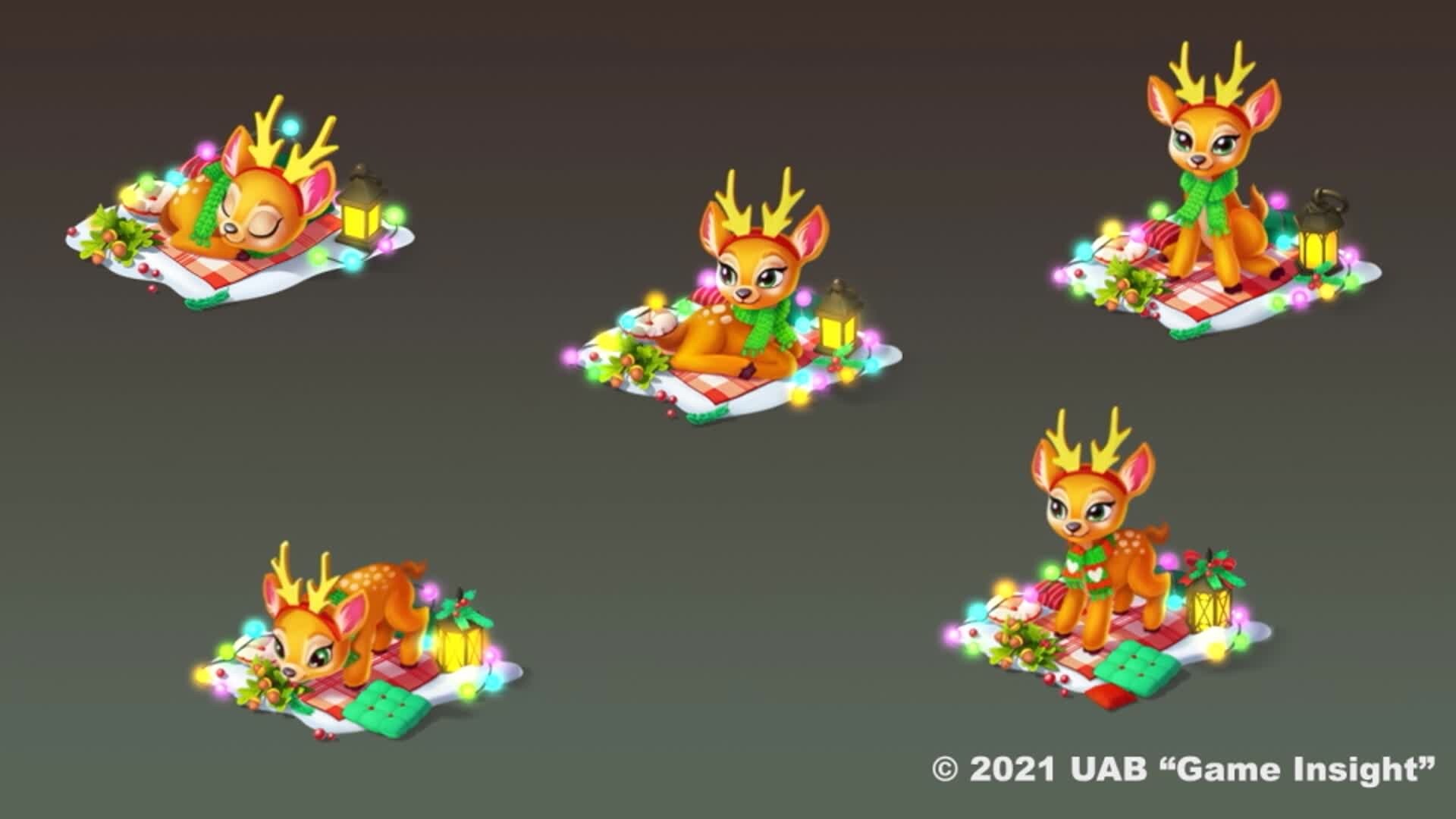 ArtStation - Deer 2d Character Animation