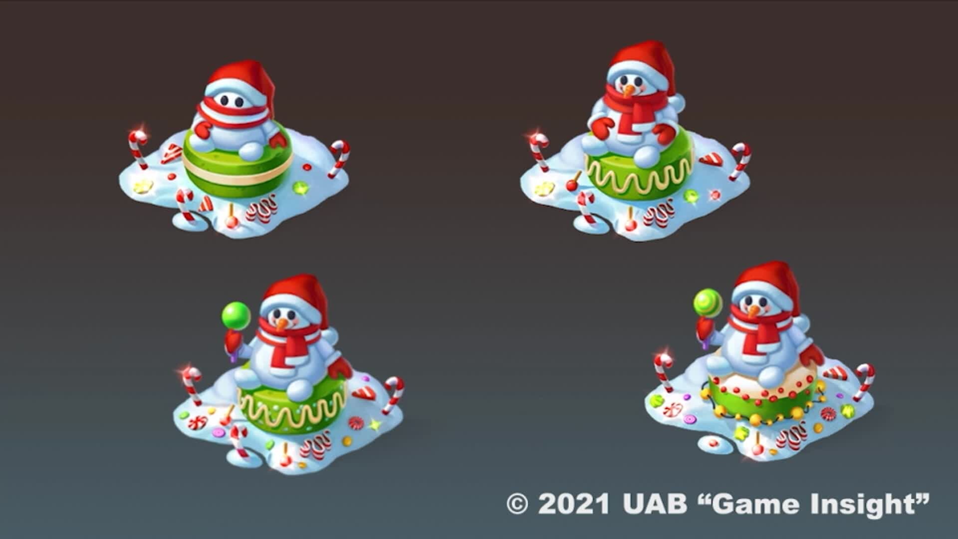 ArtStation - Snowman 2d Character Animation