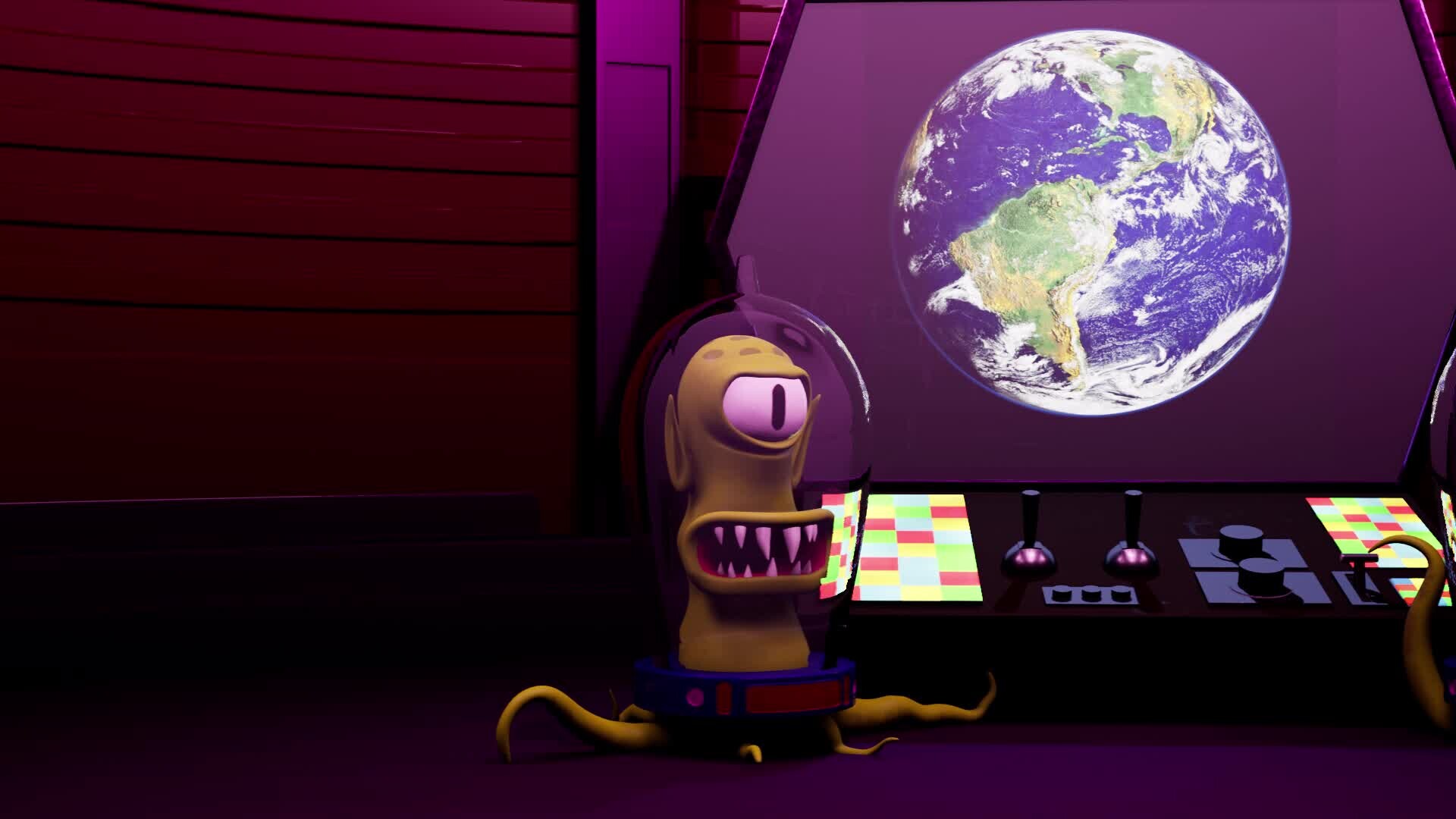 ArtStation - Kodos from the Simpsons