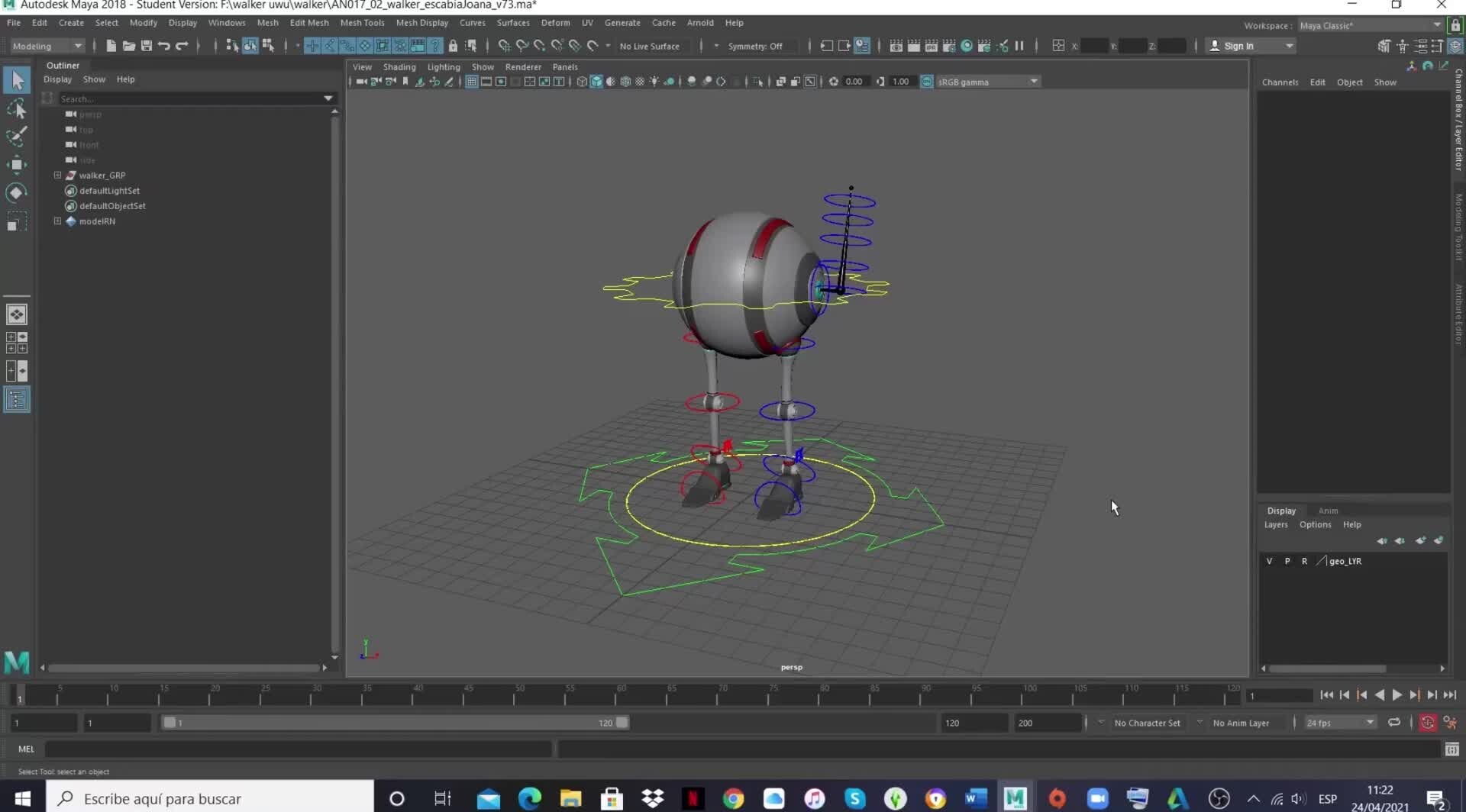 ArtStation - Walker Rig Showcase