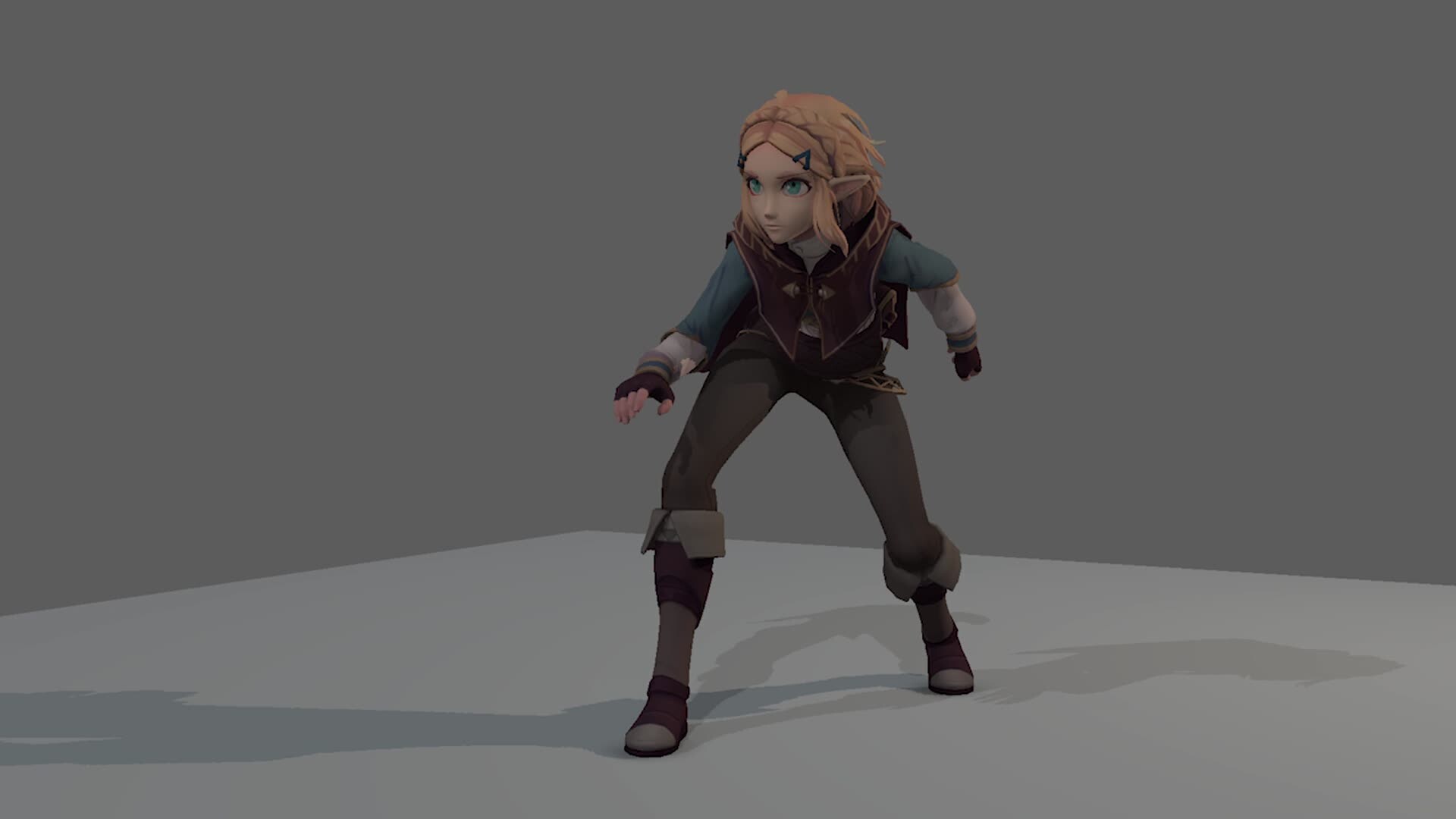 ArtStation - Zelda Rig Animations