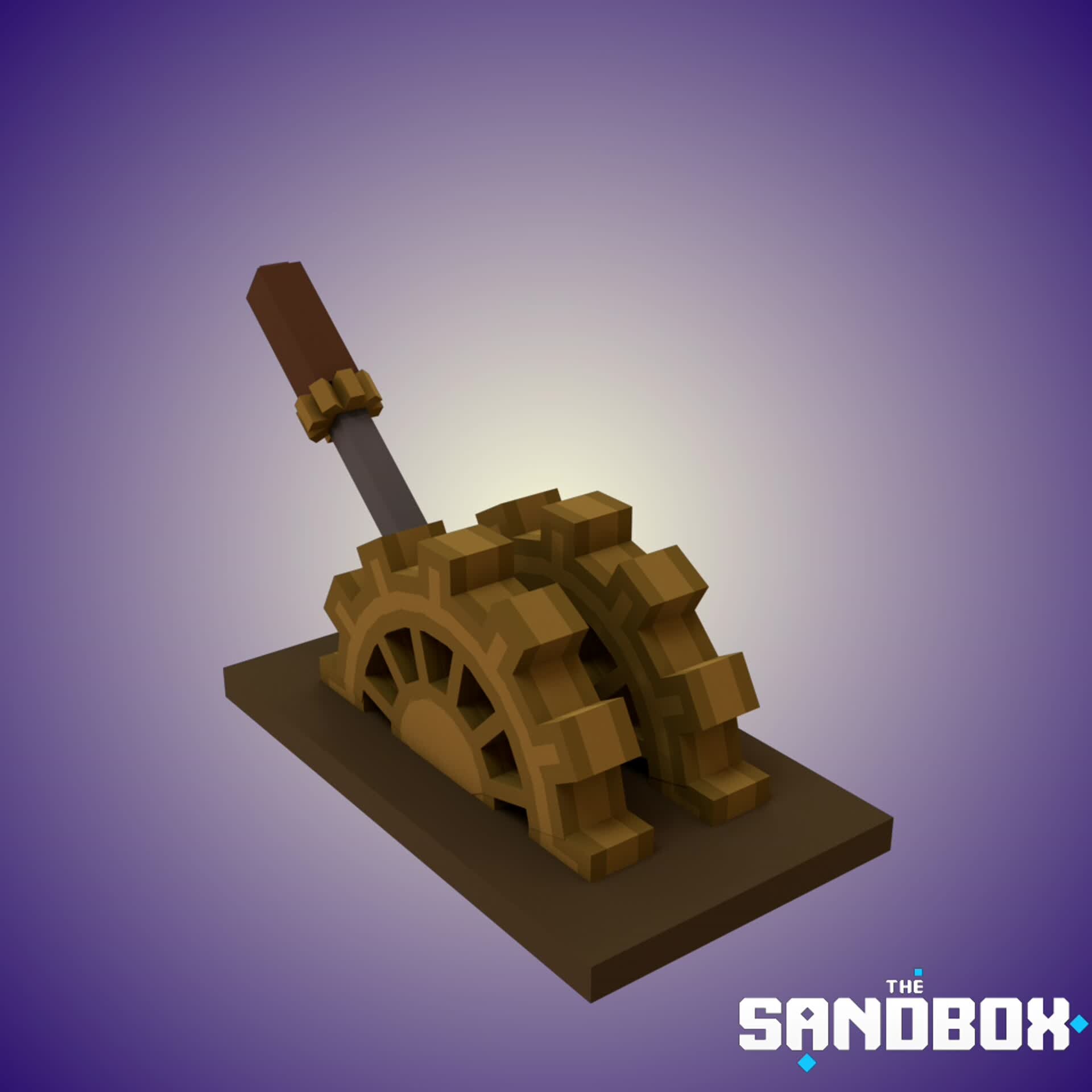 ArtStation - Steampunk Gear Lever