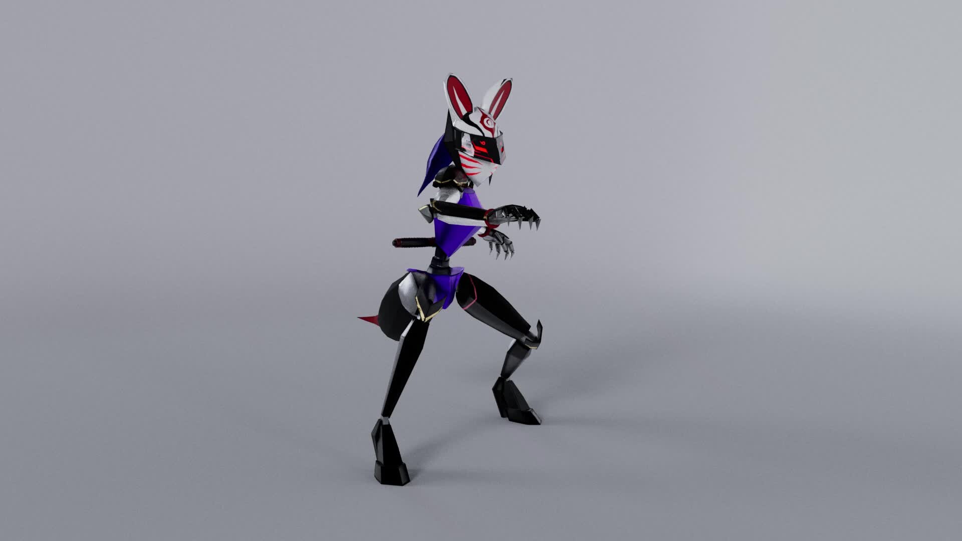ArtStation - Cyber Fox Turnaround