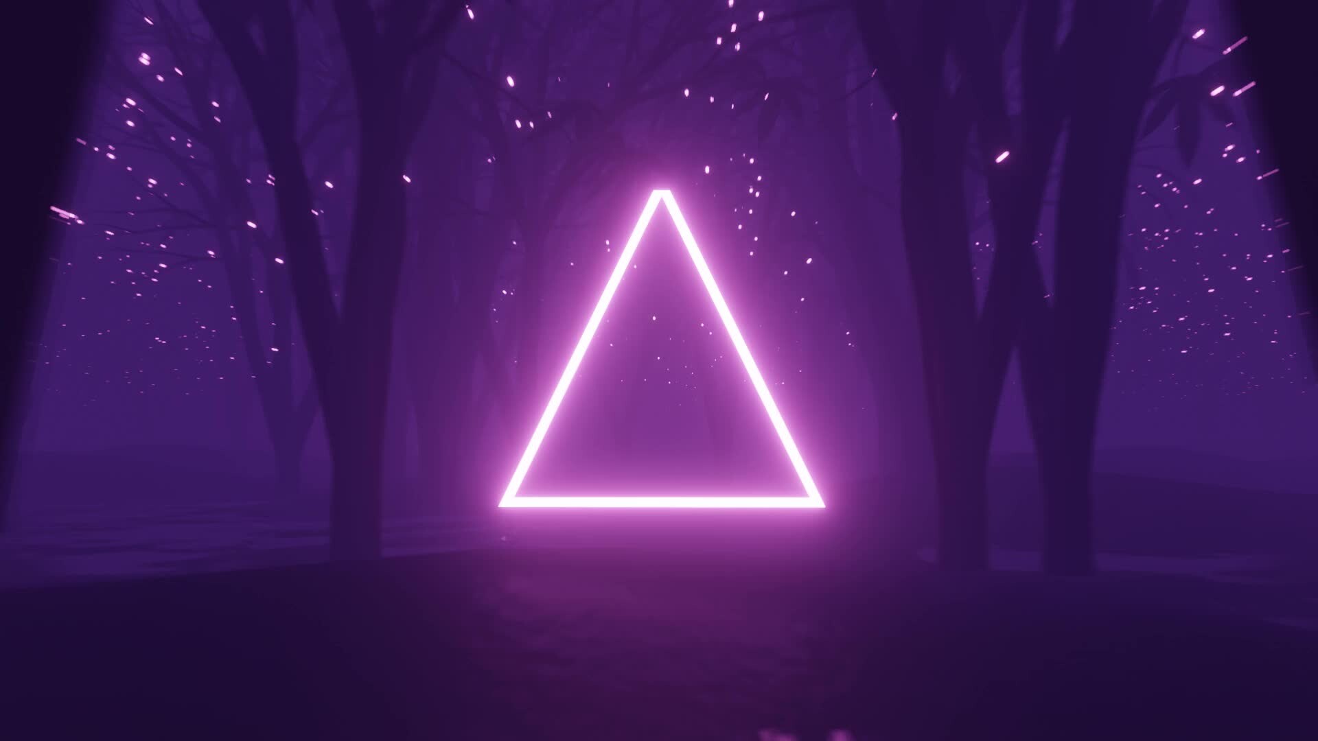 ArtStation - Triangle Looping Animation [Personal Work]