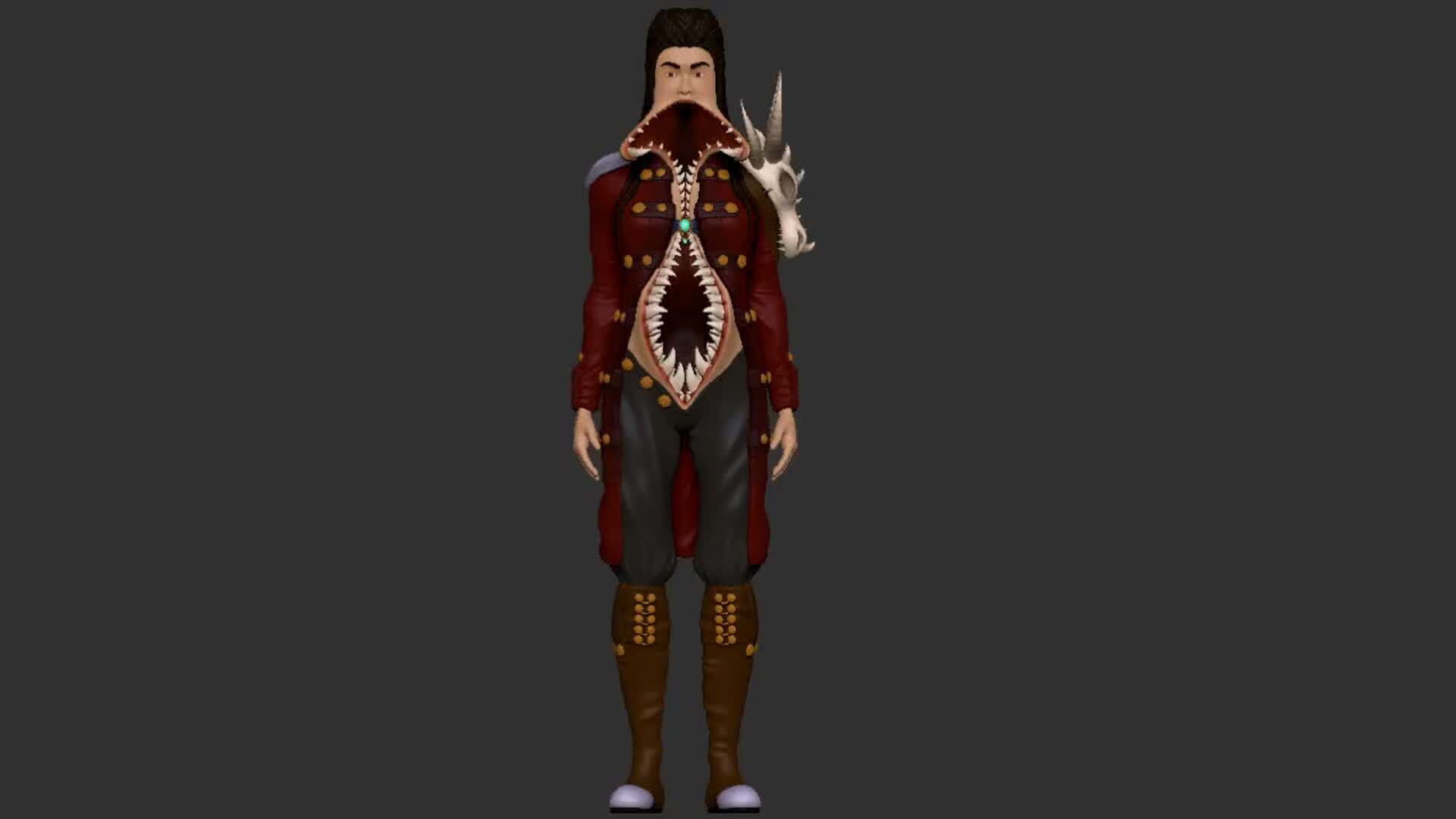 ArtStation - corpse eater concept sculpt