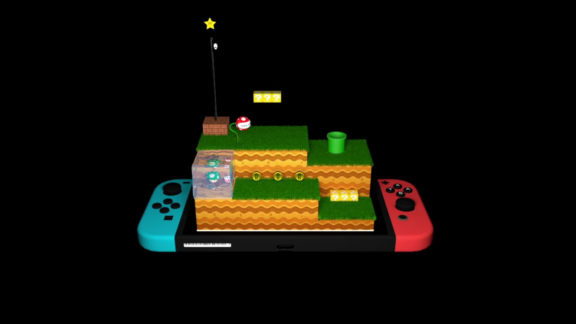 ArtStation - Nintendo Switch Super Mario theme