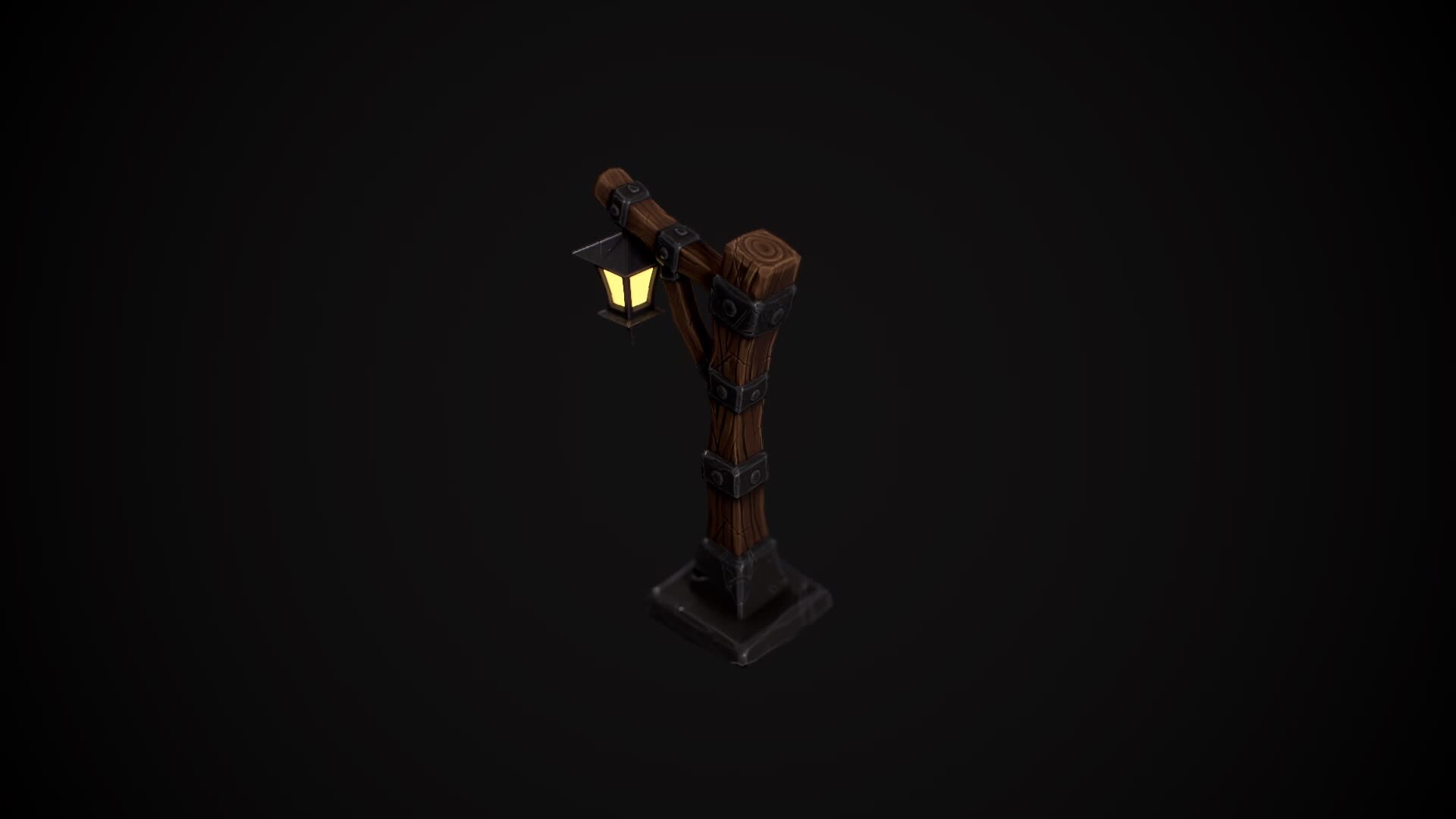 ArtStation - Stylized Street Light