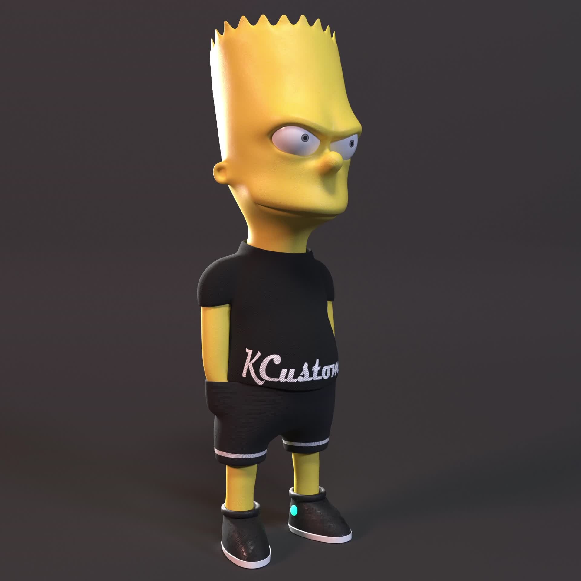 ArtStation - Bart Simpson Fan Art