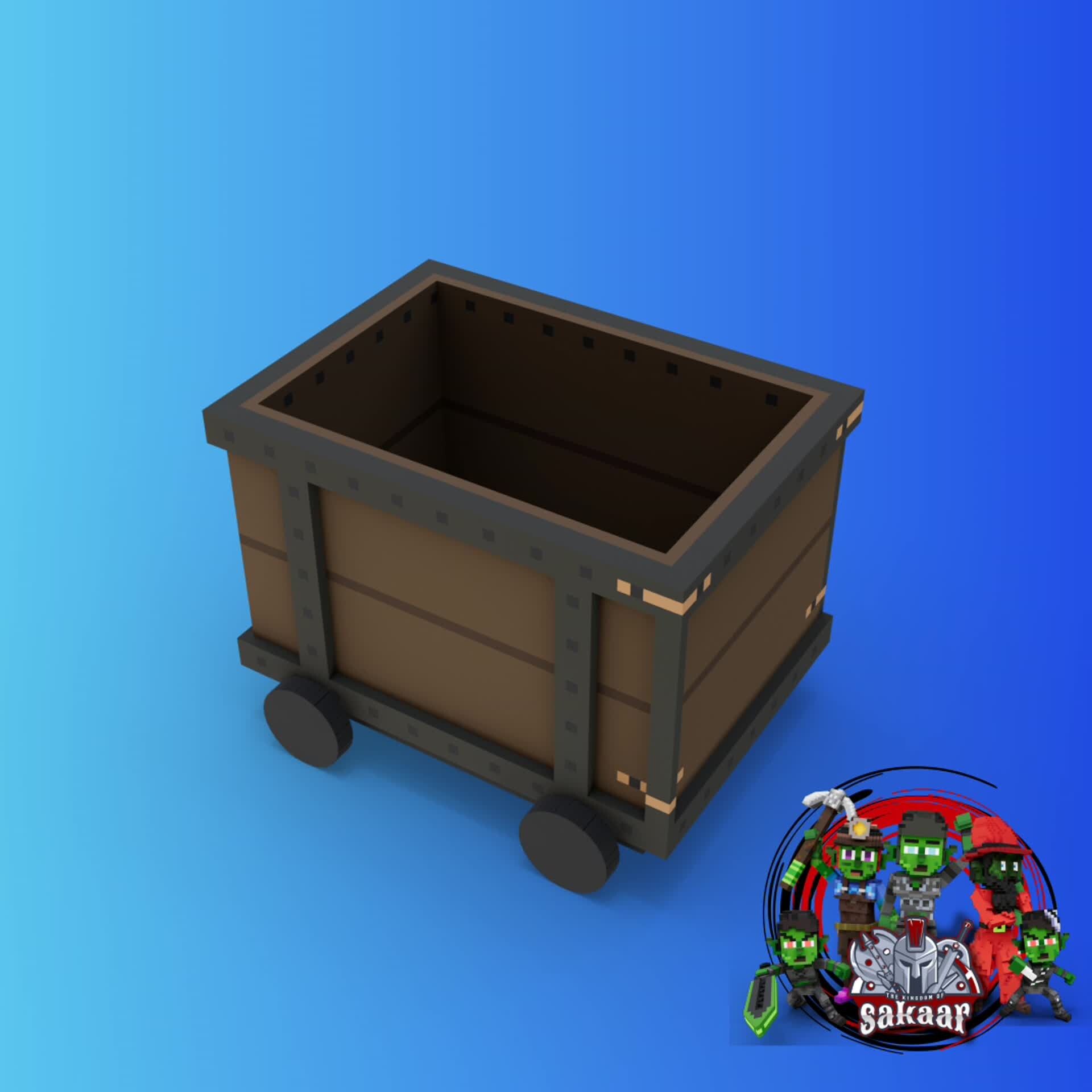 ArtStation - Mining Cart - Empty