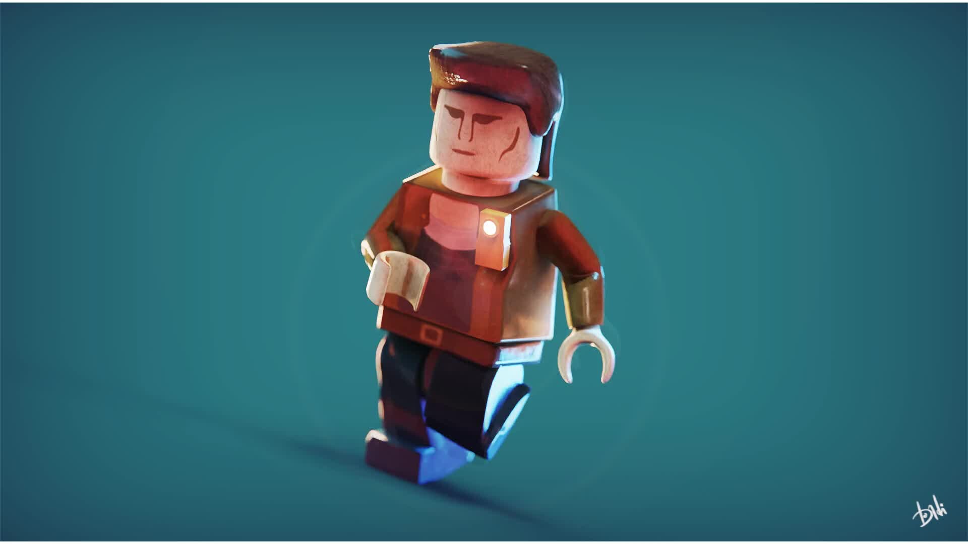 ArtStation - Lego_Hill (Test WIP)