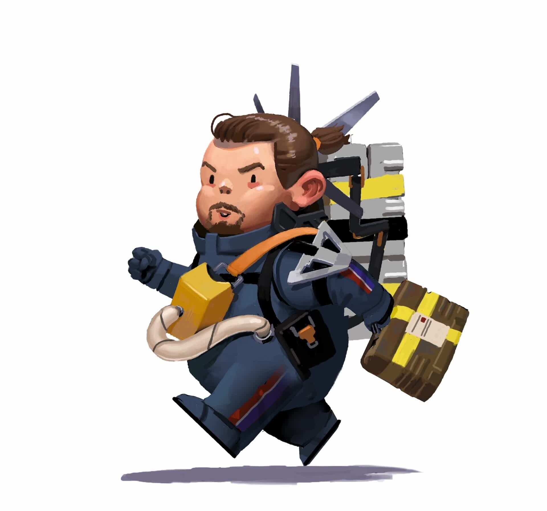 ArtStation - Sam - Death Stranding Fan Art Animation