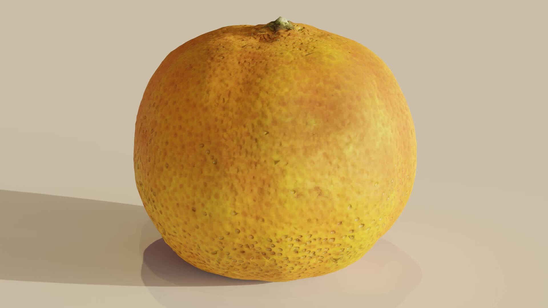 ArtStation - Photogrammetry Based Tangerine 1