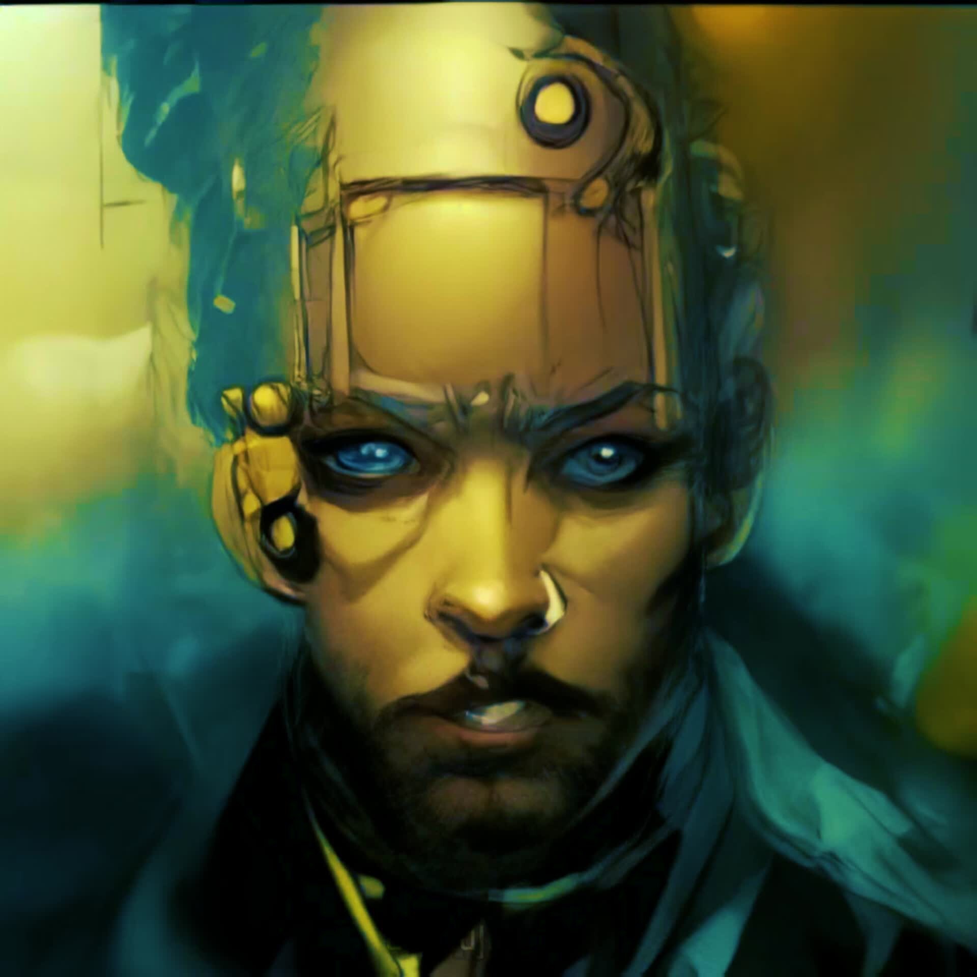 ArtStation - Cyberfaces Animation with Live Action