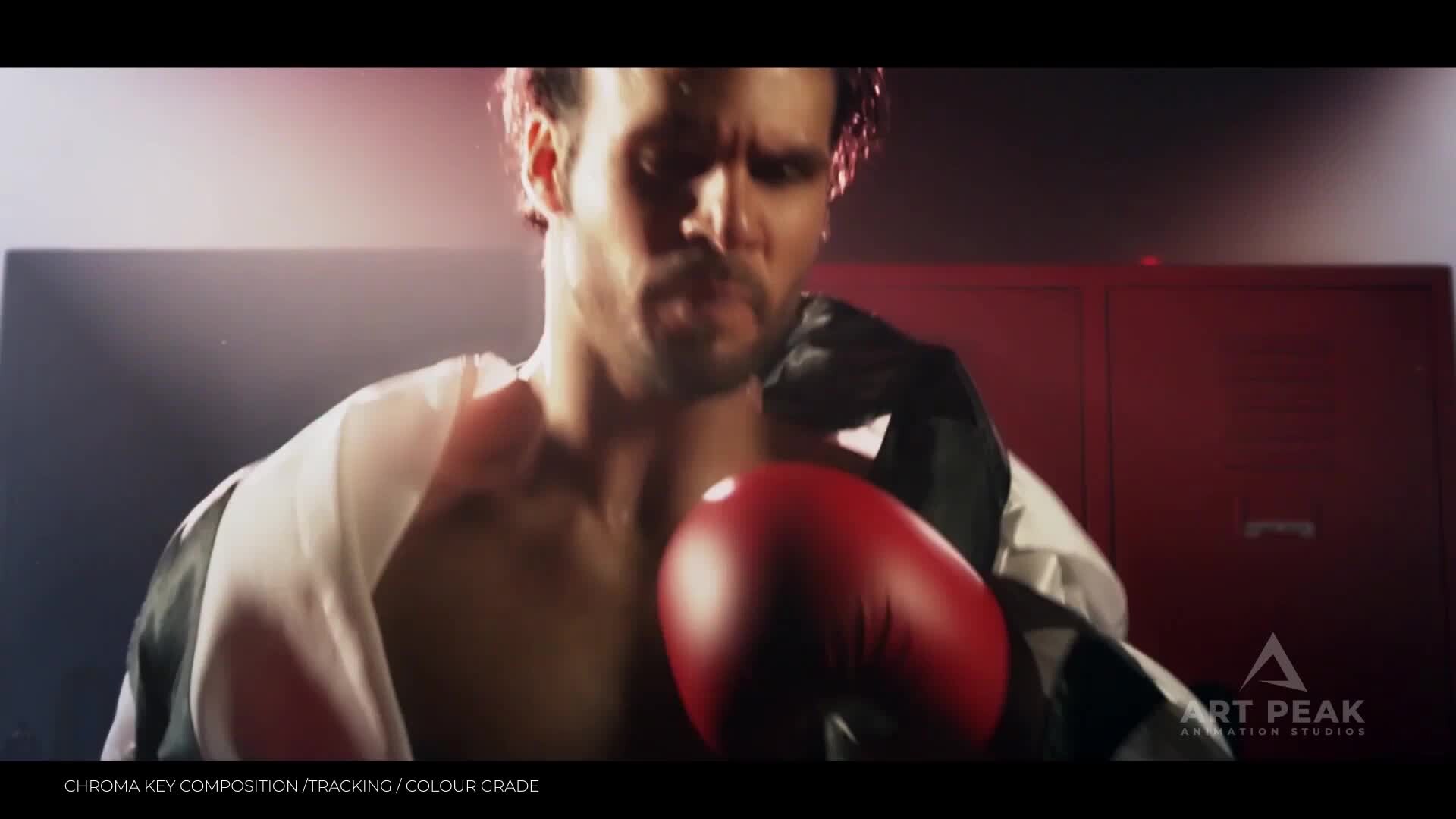 ArtStation - Chroma key composition / Traking / Color grade