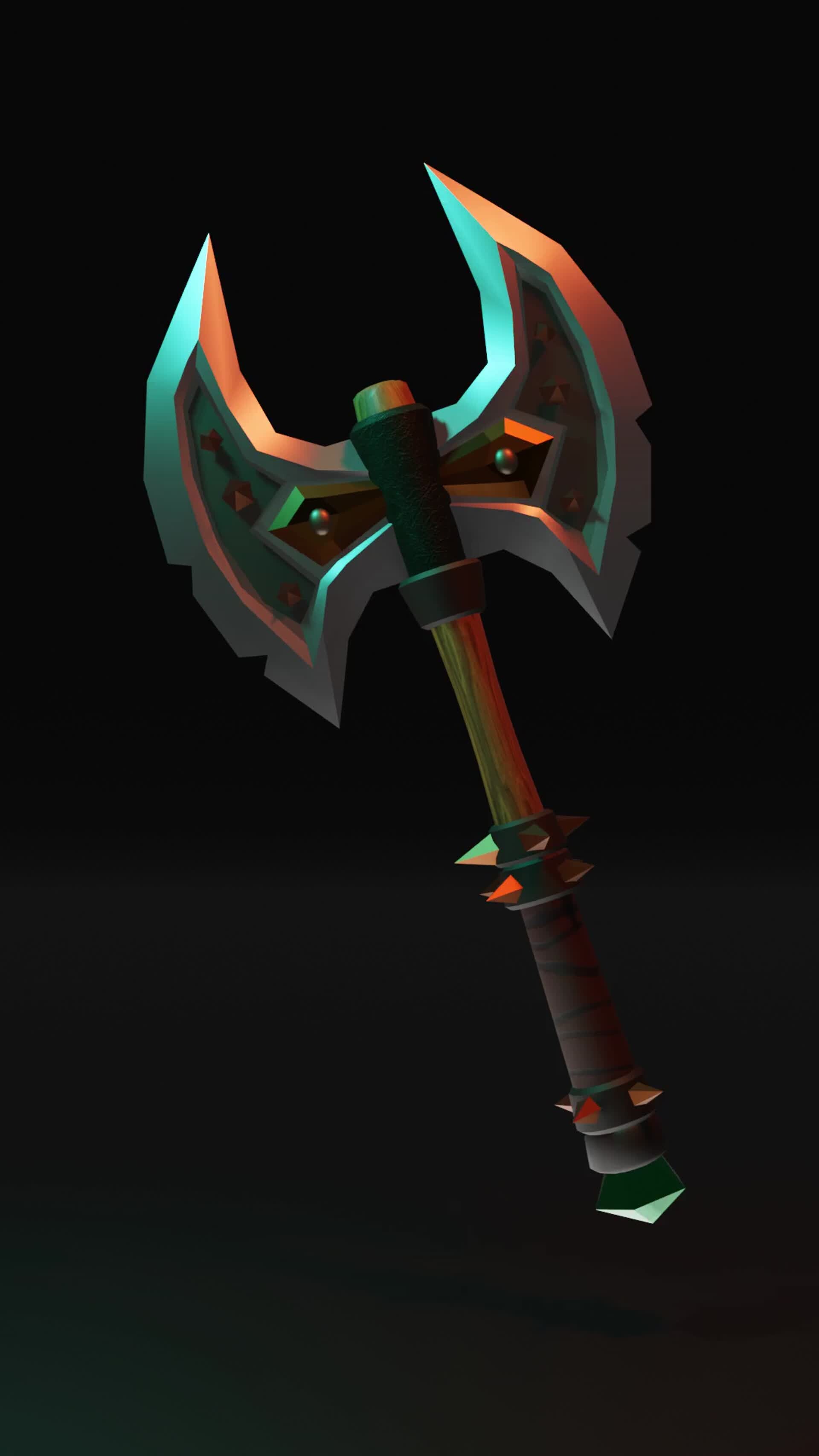 ArtStation - Low-poly Axe