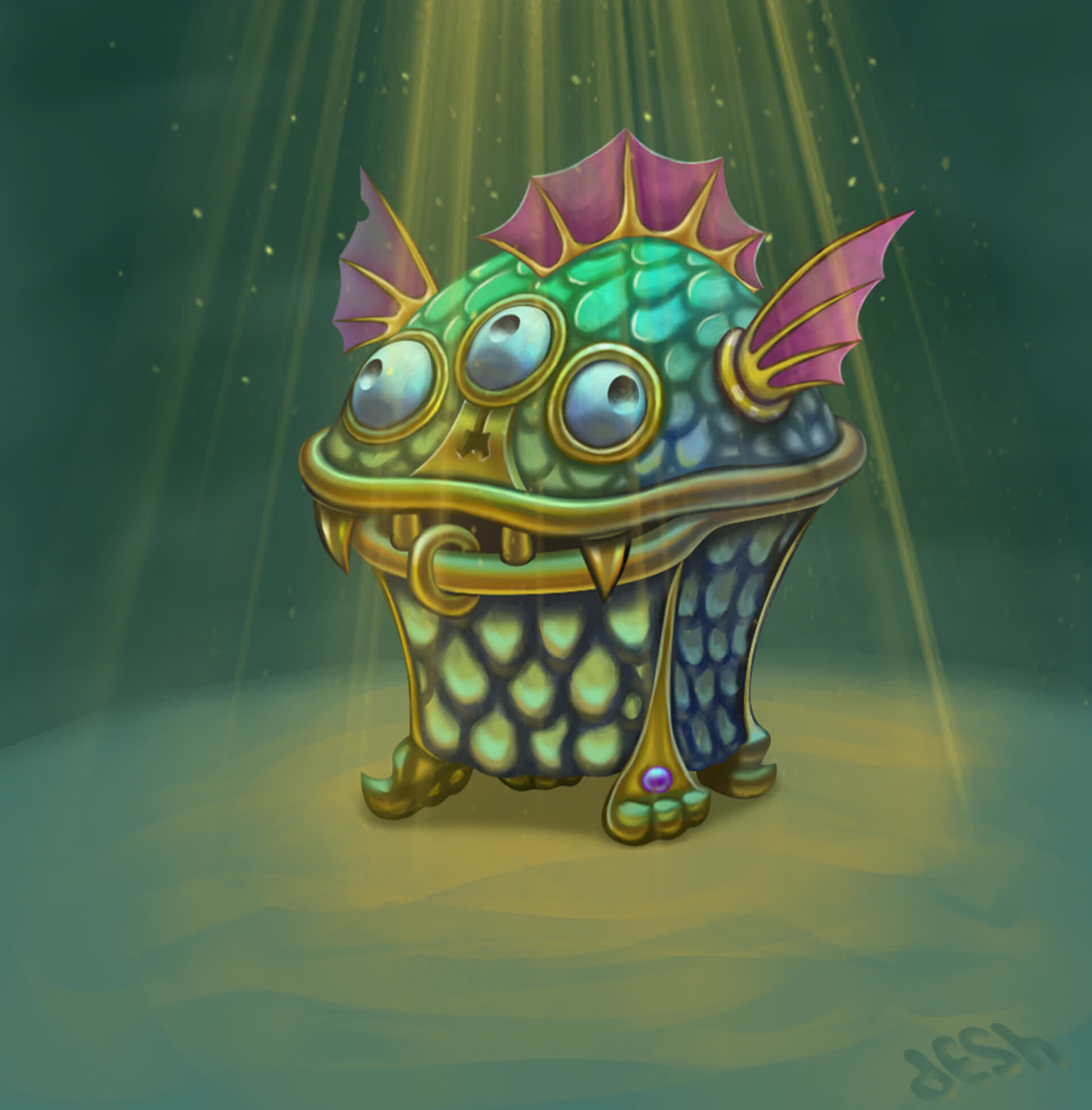 ArtStation - Monster chest