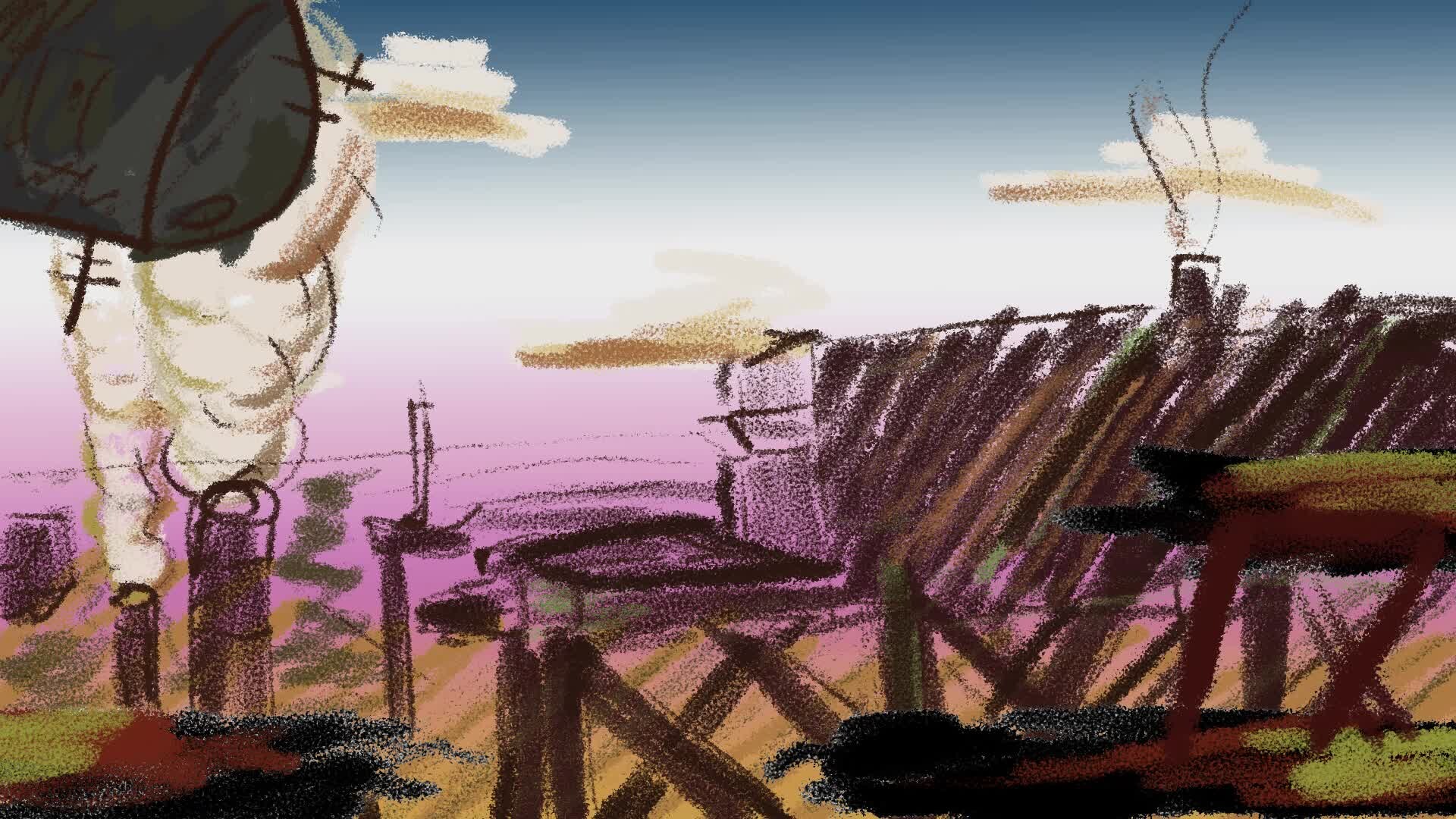 ArtStation - Rainworld Animation Fan art