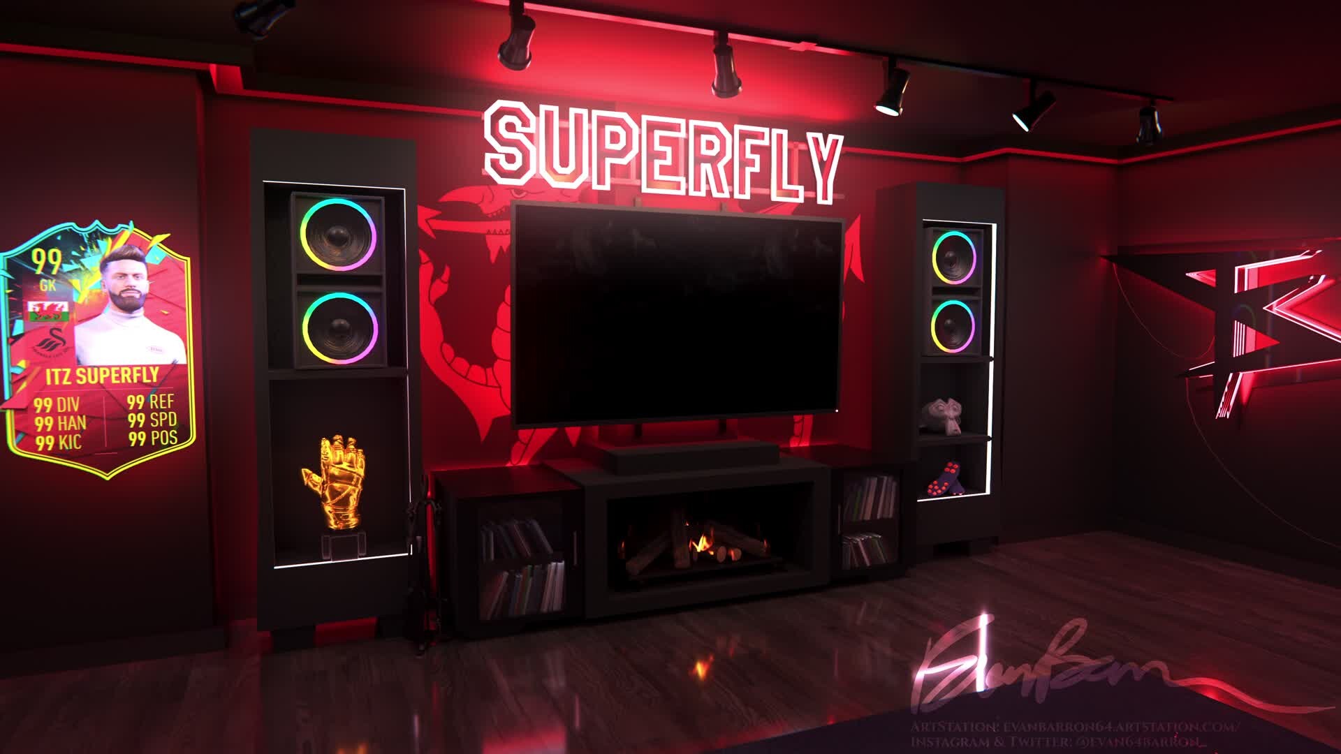 ArtStation - Commission for iTz Superfly (Twitch)