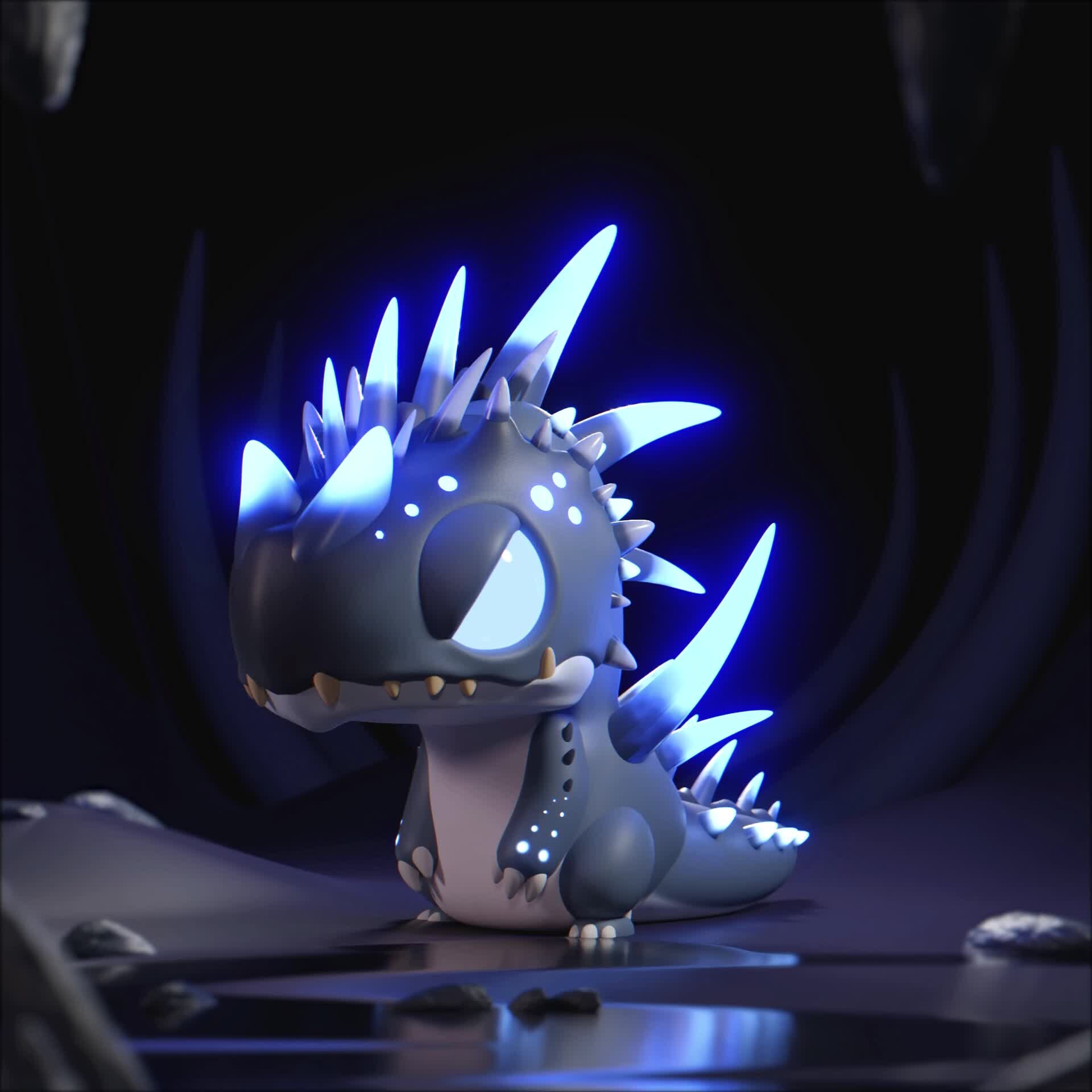 ArtStation - Blue Demon