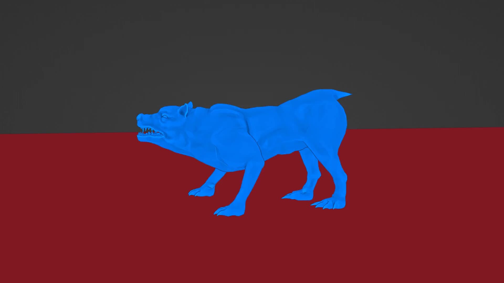 ArtStation - Hit animation for Barghest