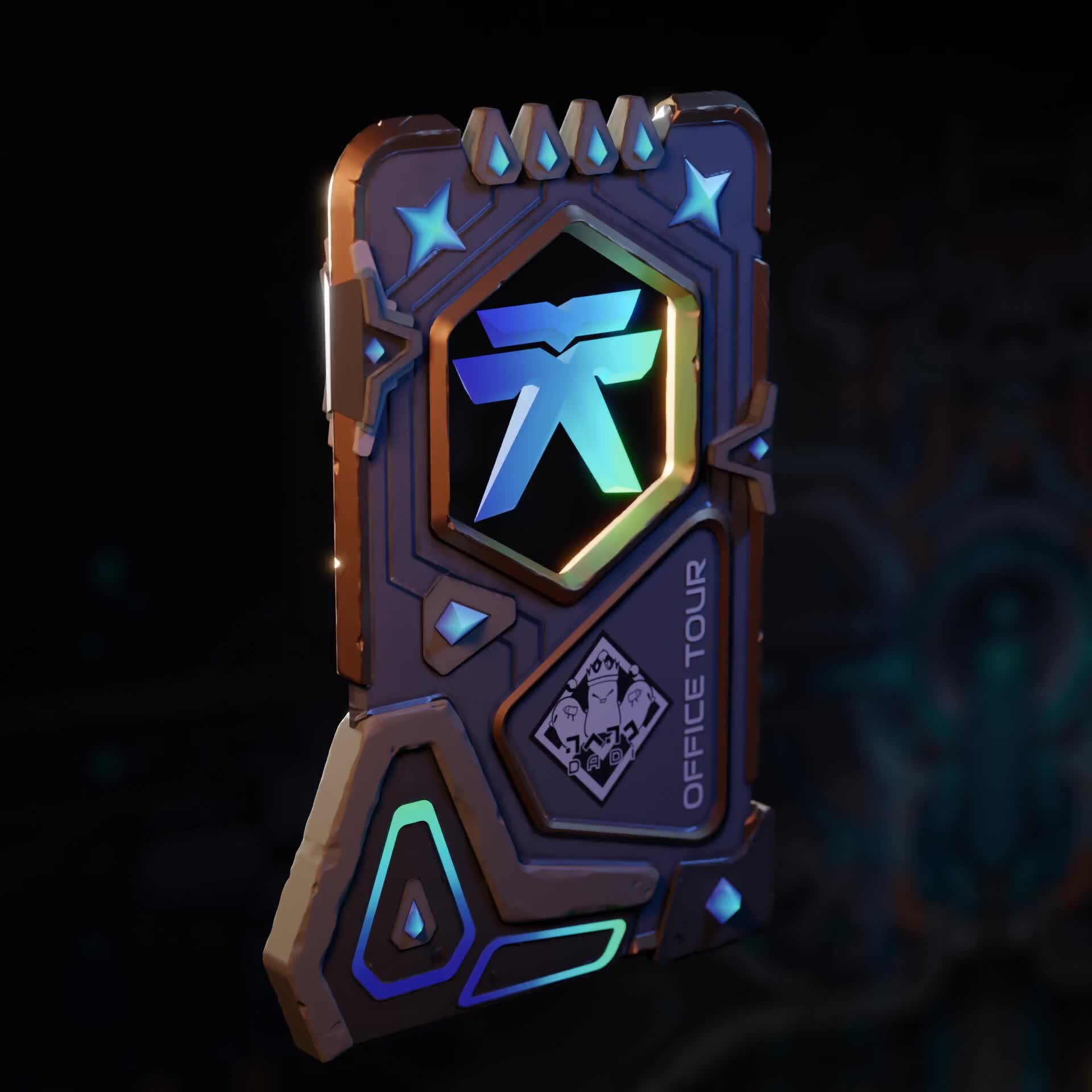 ArtStation - Stylized Keycard