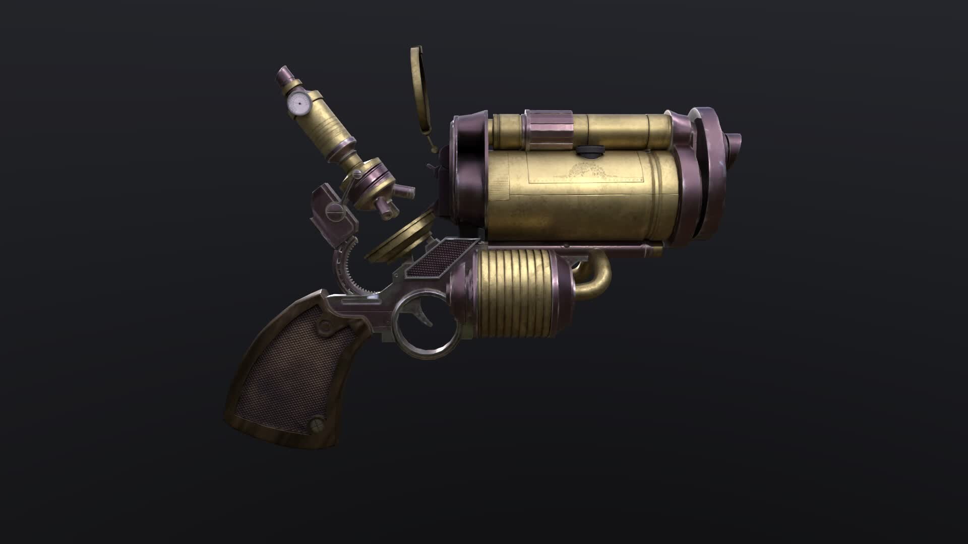 ArtStation - Microscopic gun