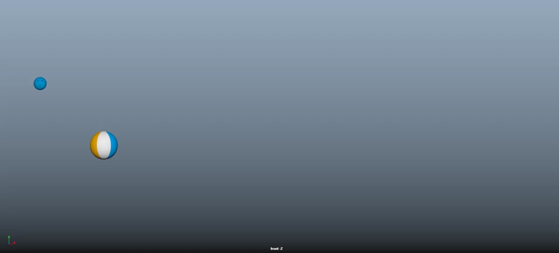 ArtStation - Two balls interaction