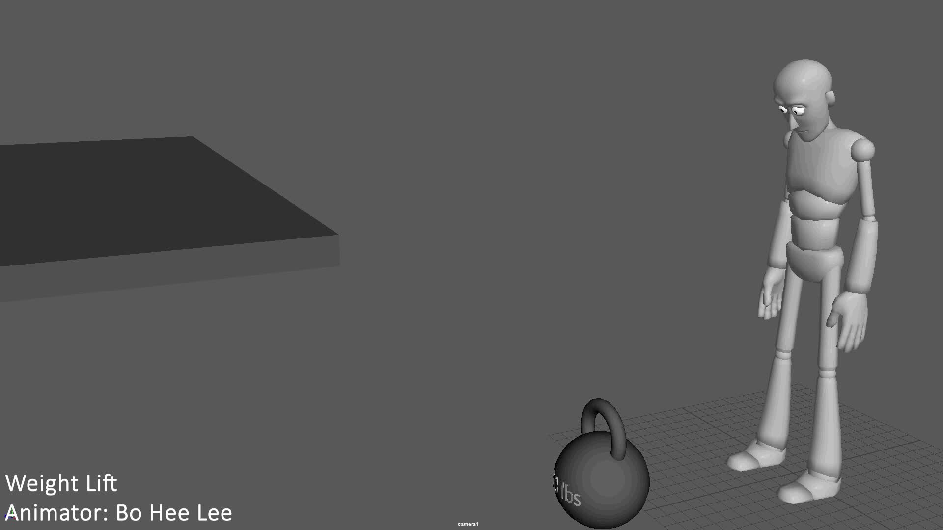 ArtStation - Animation Weight Lift